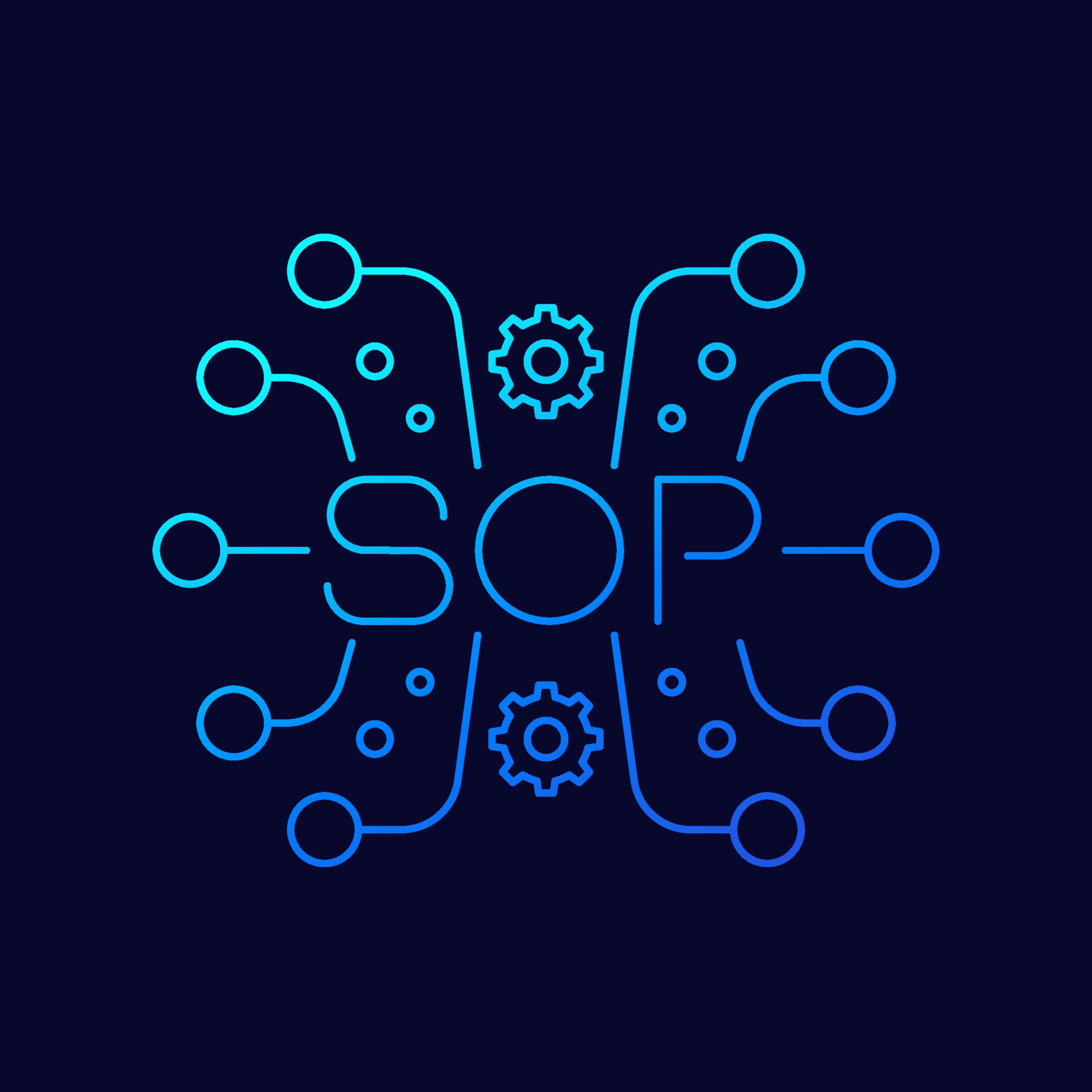 SOP icon, Standard Operating Procedure, linear design 2204542 Vector ... SOP icon, Standard Operating Procedure, linear design 2204542 Vector ...
