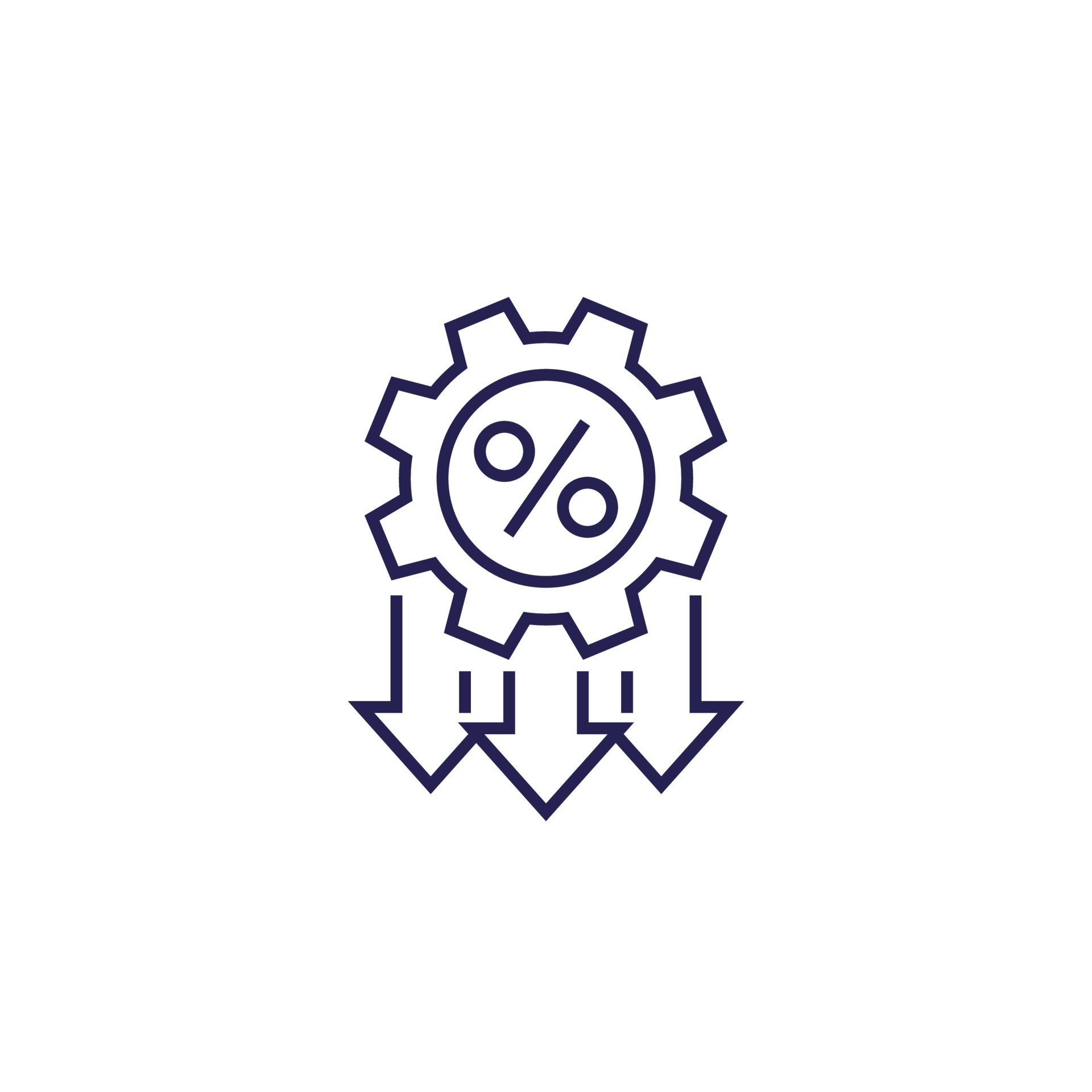 Cost Optimization Efficiency Line Icon 2204576 Vector Art At Vecteezy