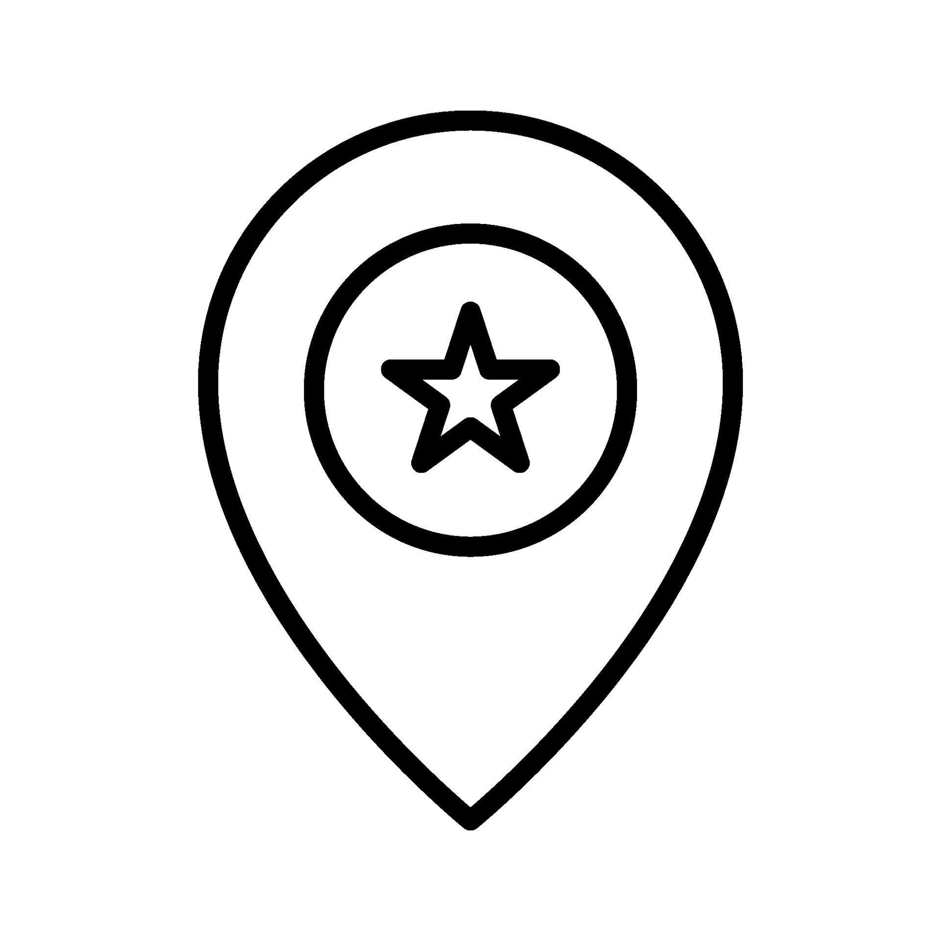 Favorite Location Icon 2206066 Vector Art At Vecteezy