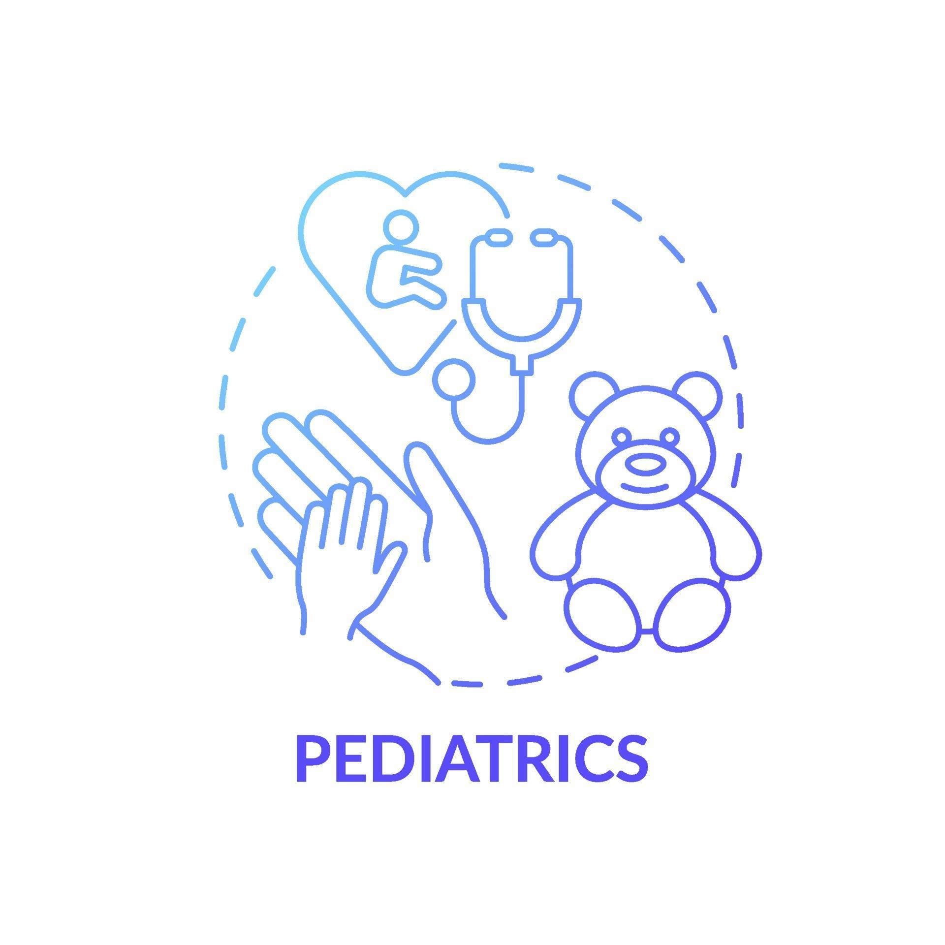 Pediatrics blue gradient concept icon 2207774 Vector Art at Vecteezy Pediatrics blue gradient concept icon 2207774 Vector Art at Vecteezy