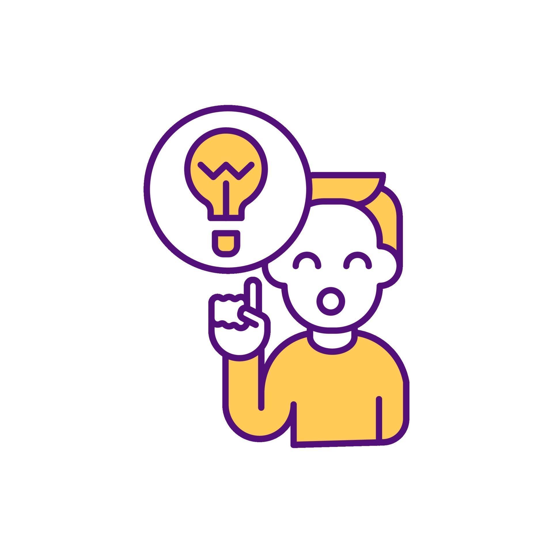 New idea RGB color icon 2212924 Vector Art at Vecteezy New idea RGB color icon 2212924 Vector Art at Vecteezy