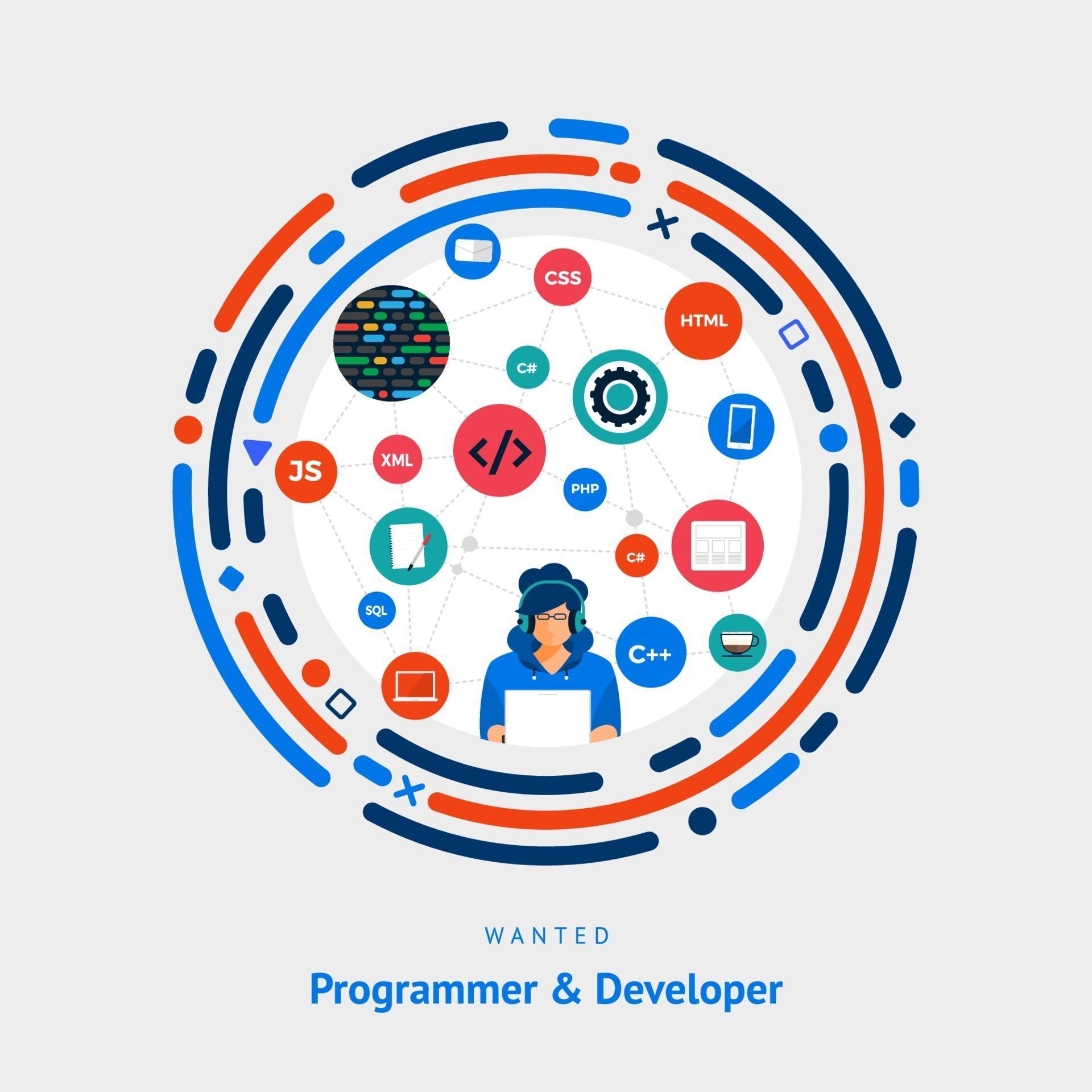 Programmer development skill 2214014 Vector Art at Vecteezy