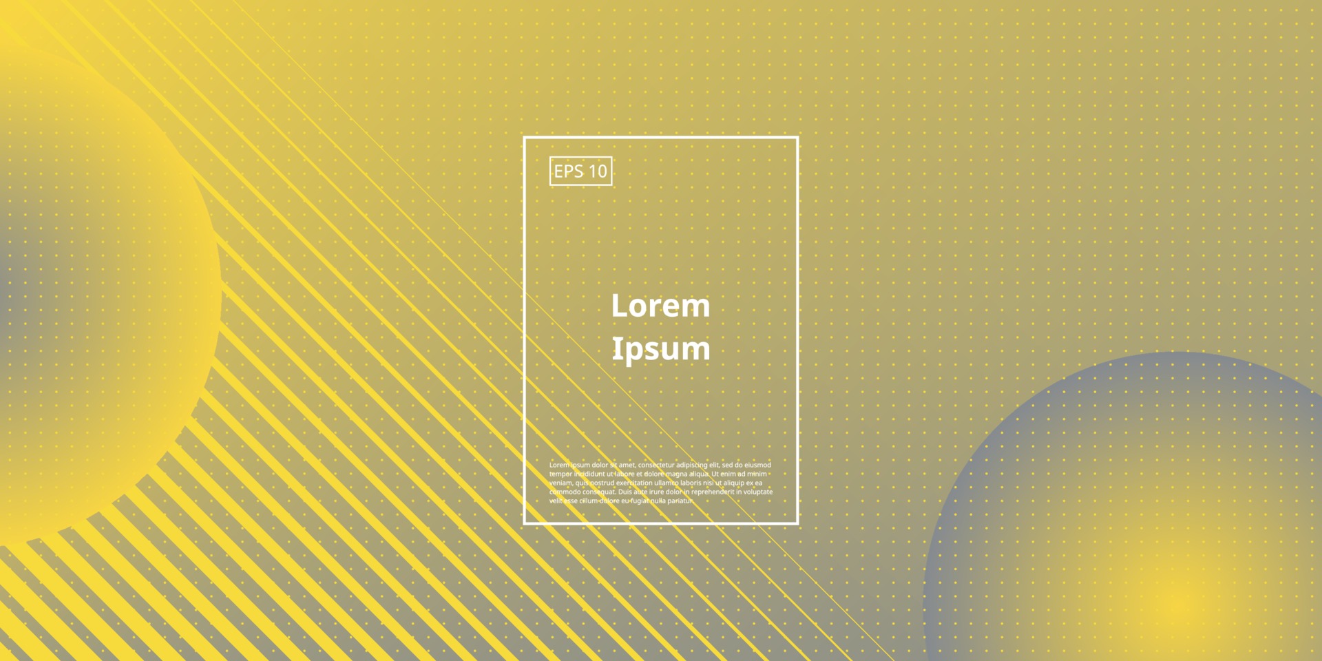 Gradient background with geometric element in yellow and grey color ...