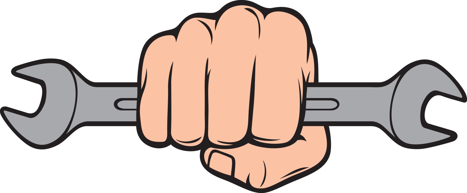 Hand Holding Wrench vector illustration 2219486 Vector Art at Vecteezy Hand Holding Wrench vector illustration 2219486 Vector Art at Vecteezy