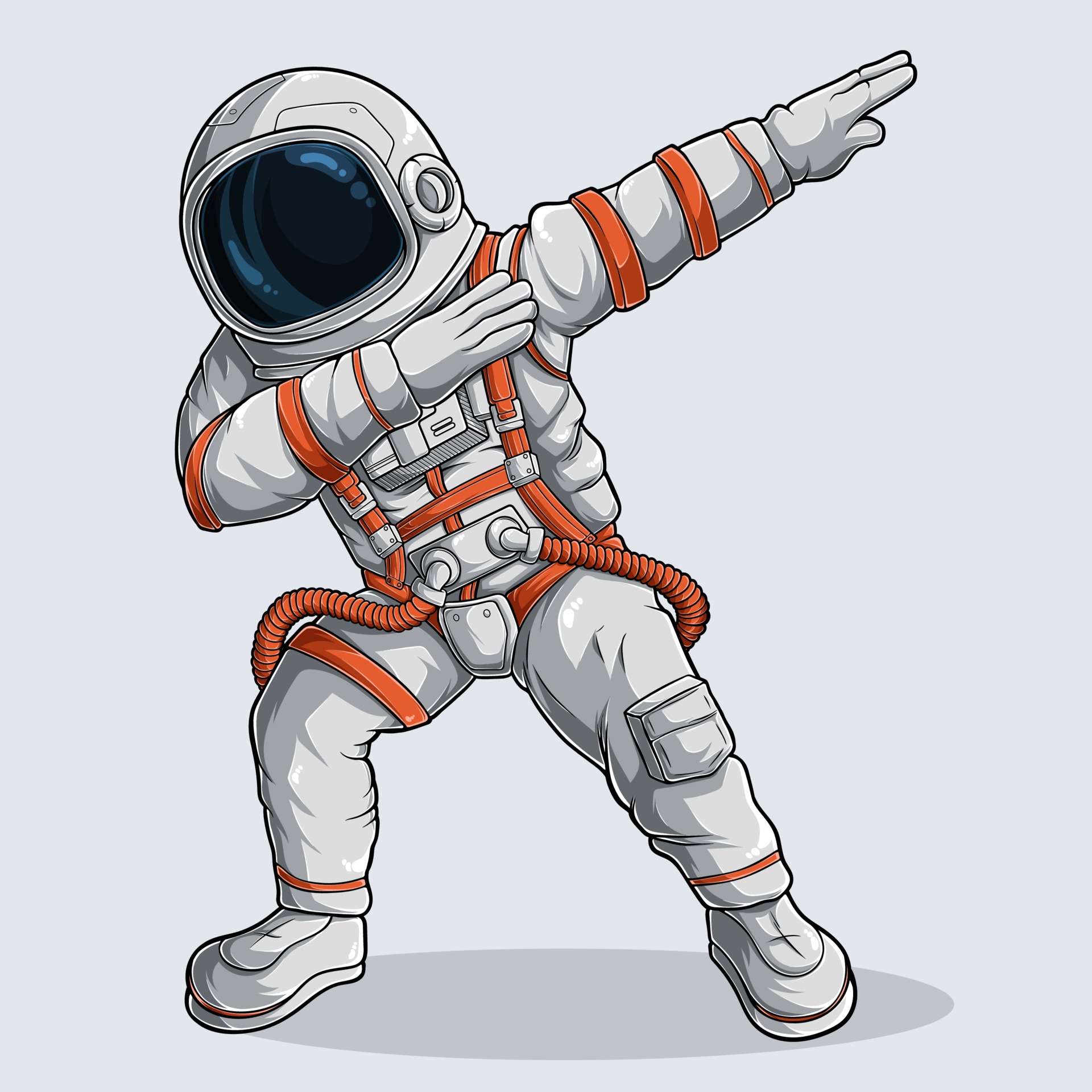 Funny Dabbing Astronaut 2223251 Vector Art at Vecteezy Funny Dabbing Astronaut 2223251 Vector Art at Vecteezy