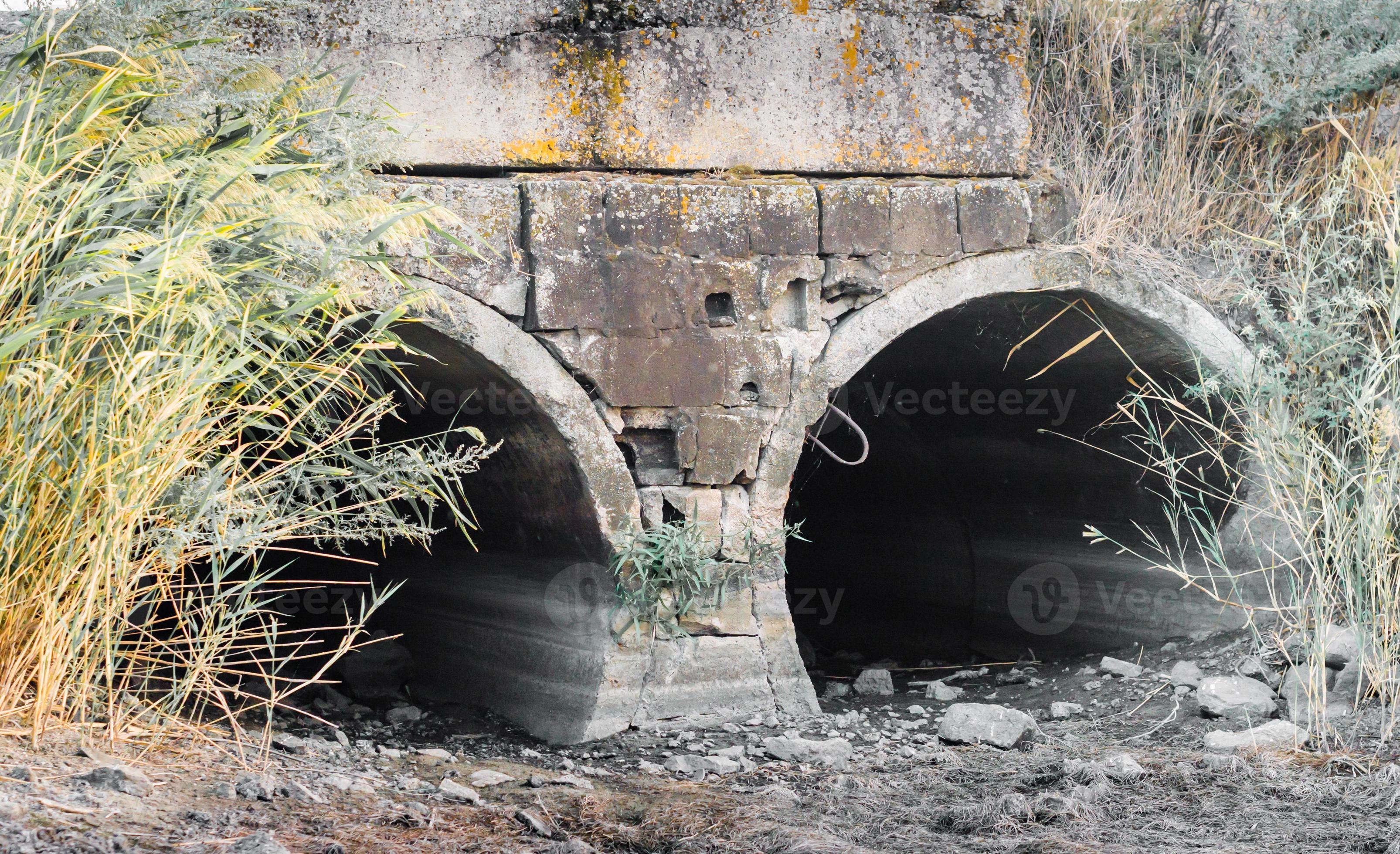 Two underground pipes 2230411 Stock Photo at Vecteezy