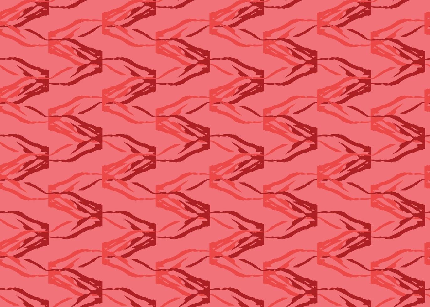 Vector texture background, seamless pattern. Hand drawn, red colors ...