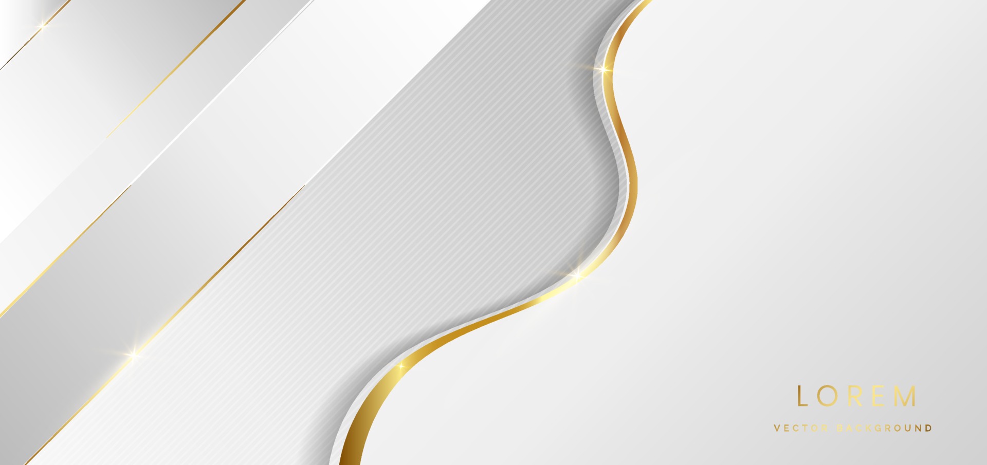 Abstract template white and gray color luxury background design ...