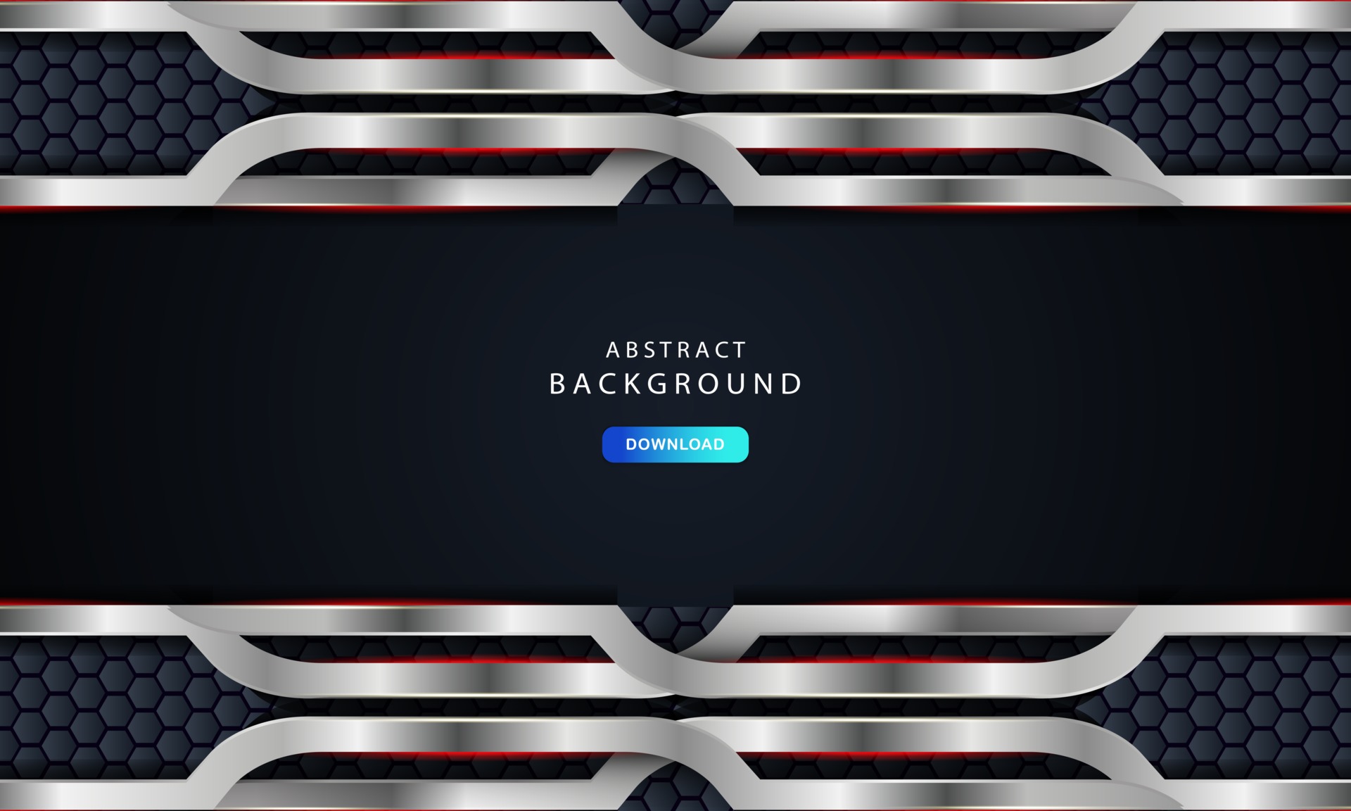 Realistic overlap layer on hexagon pattern background 2242876 Vector Art at Vecteezy