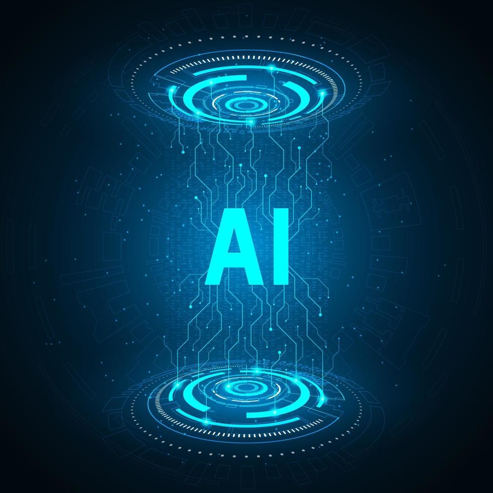 AI operating system at the center of various work systems. 2243474 ...