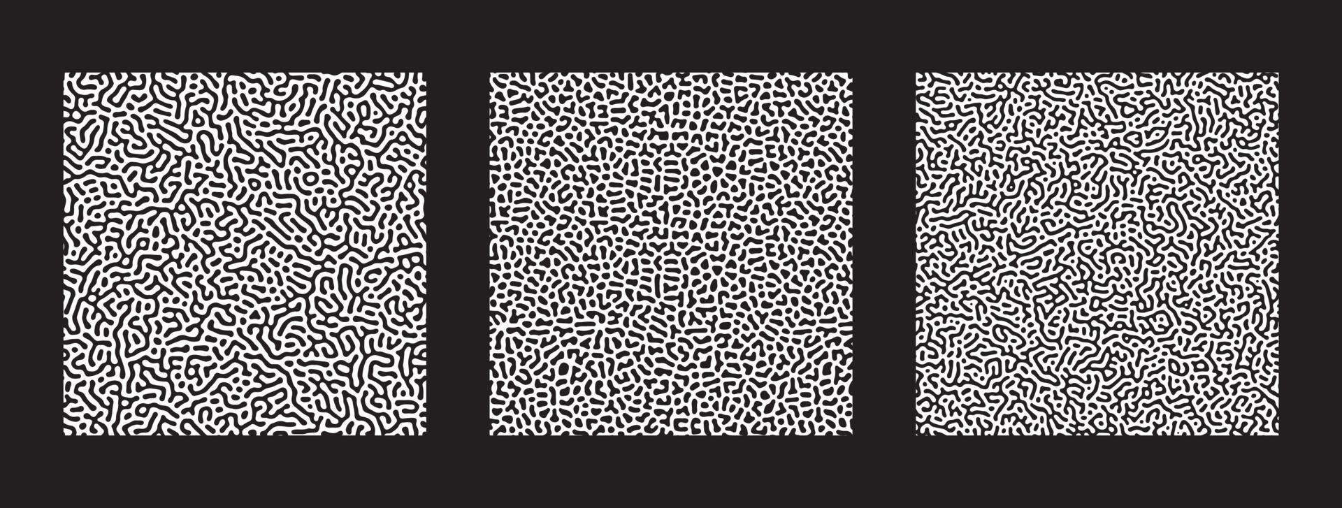 Collection of turing abstract seamless pattern. 2243727 Vector Art at ...