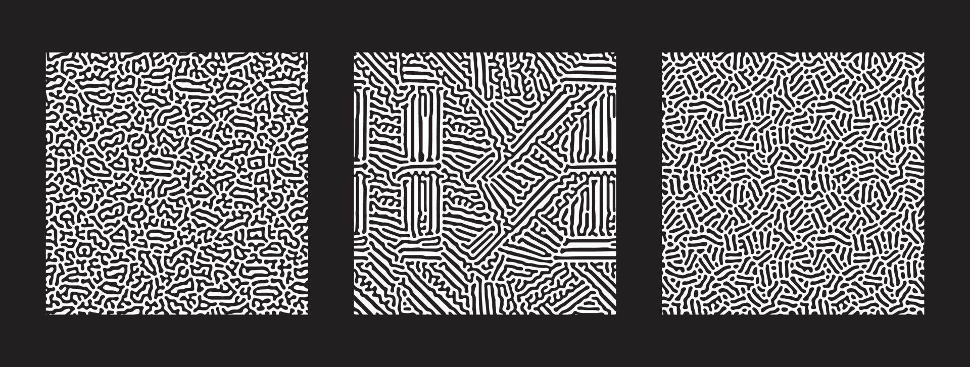 Collection Of Turing Abstract Seamless Pattern 2243730 Vector Art At