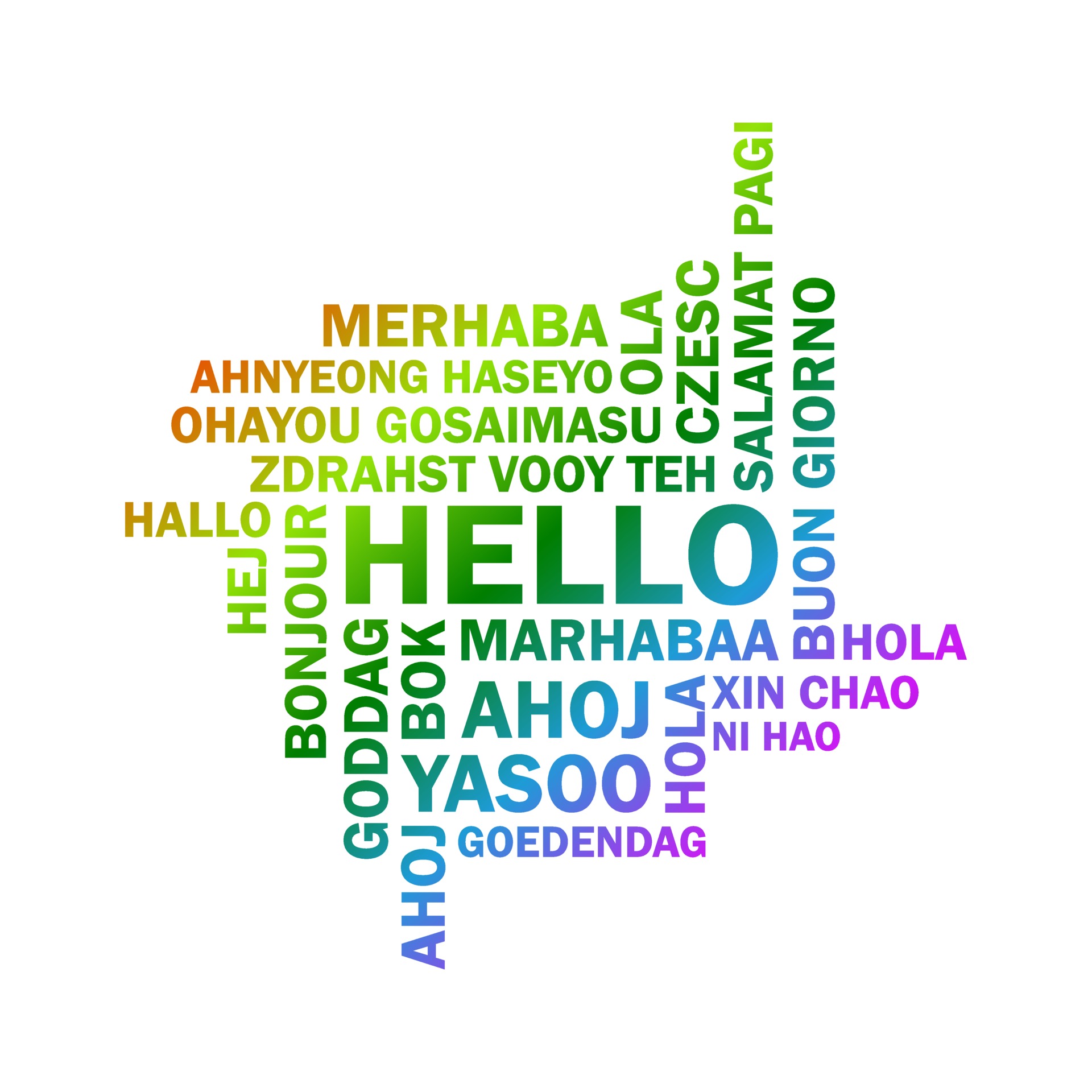 Hello In Different Languages Clipart Hello In Different Languages Clipart