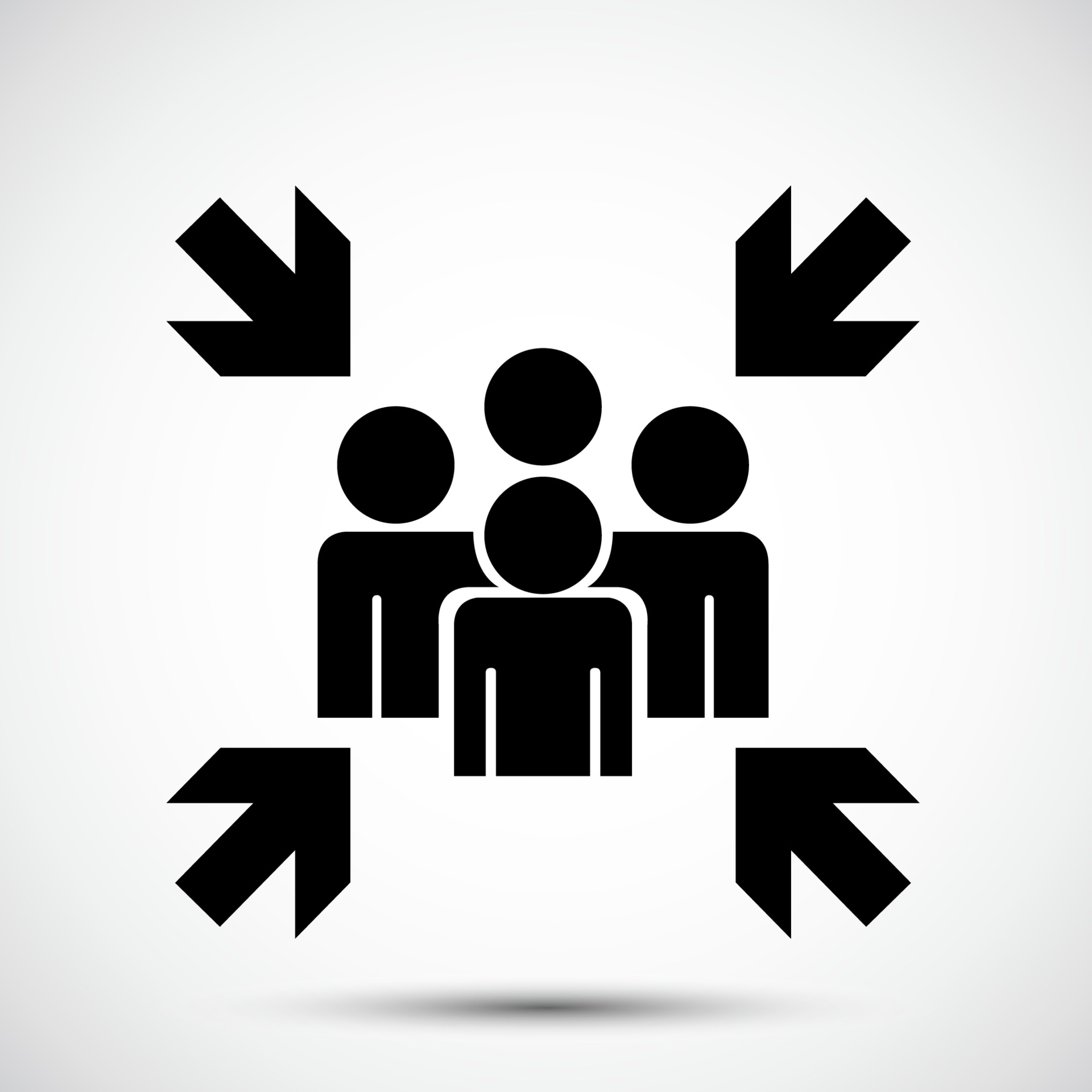 Assembly Point Black Icon Isolated On White Background 2261113 Vector ... Assembly Point Black Icon Isolated On White Background 2261113 Vector ...