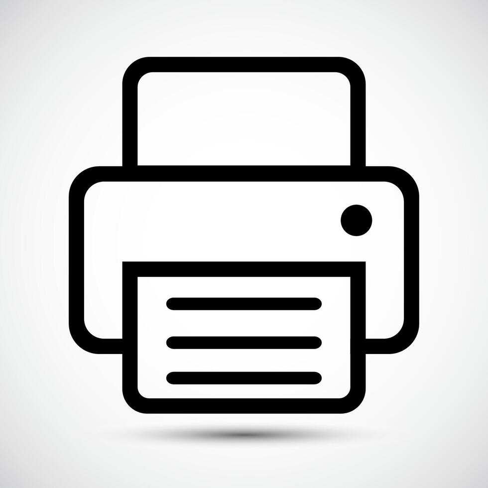 Fax Icon Symbol Sign Isolate On White Backgroundvector Illustration Eps10 2261125 Vector Art