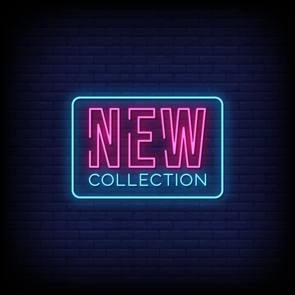New Collection Neon Signs Style Text Vector 2266953 Vector Art At Vecteezy