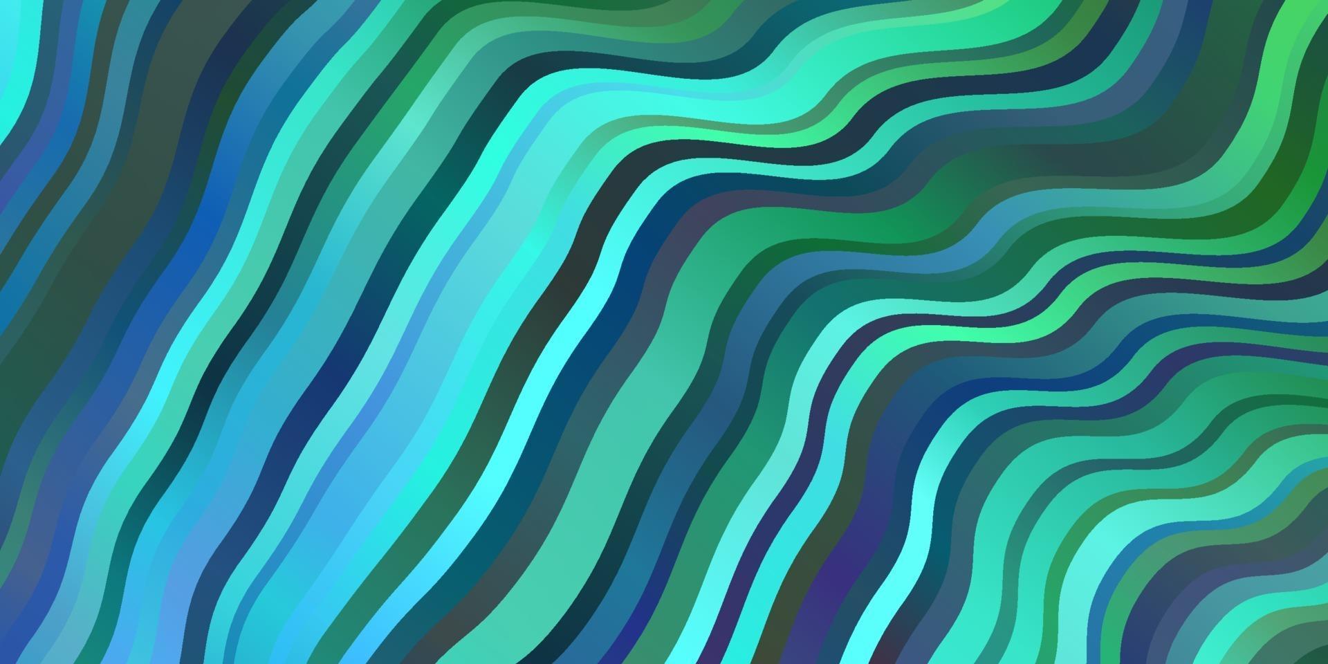 Light Blue Green Vector Layout With Wry Lines 2271008 Vector Art At