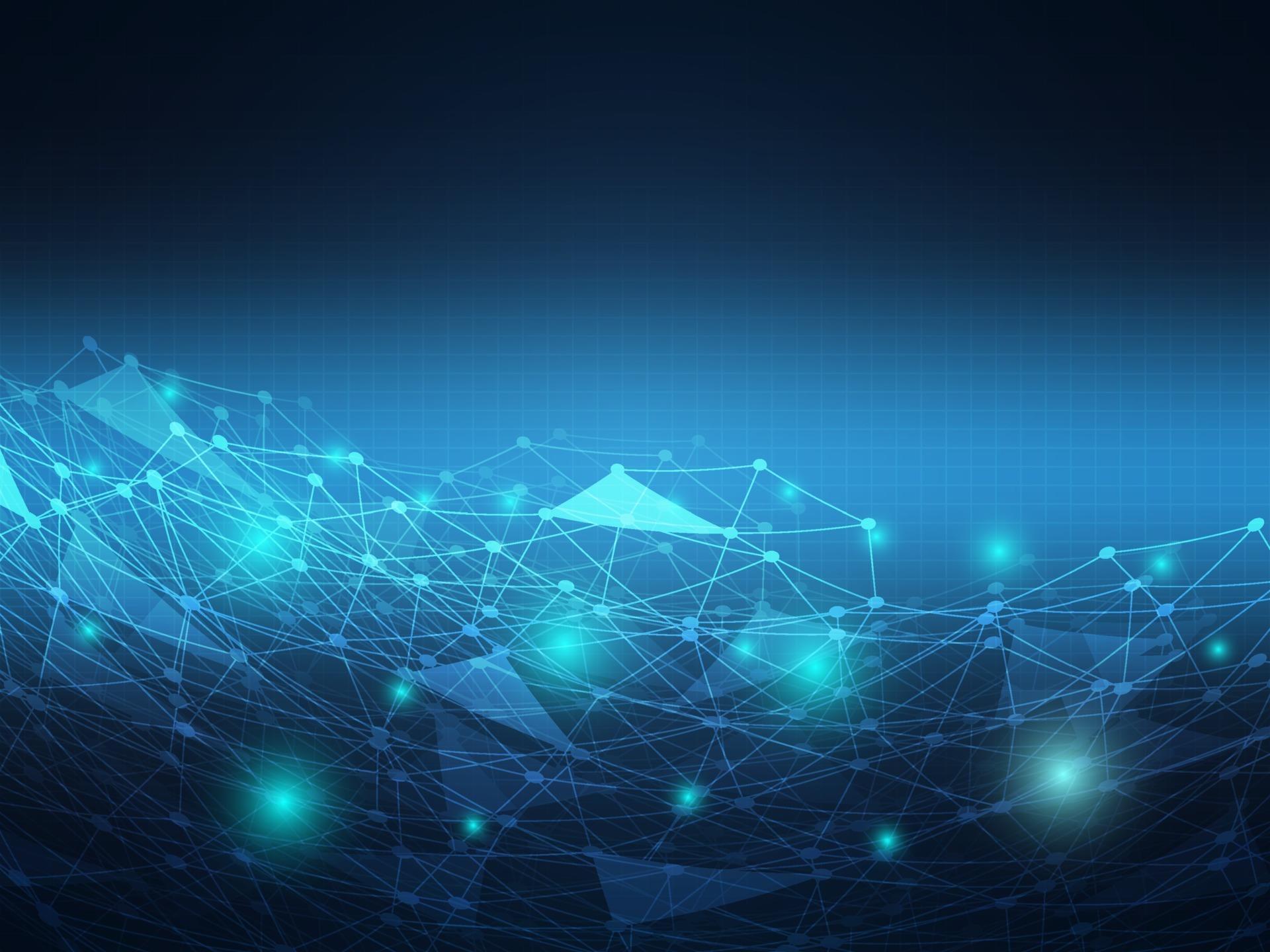Abstract Technology Hitech Data Transfer Communication Background