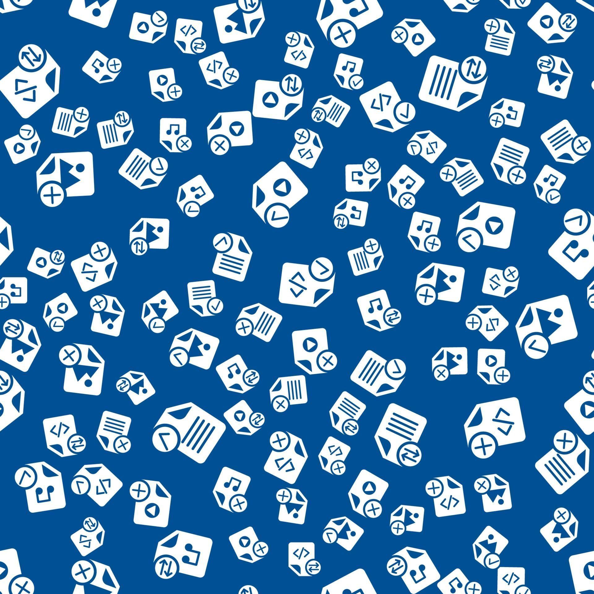 Seamless Pattern with Document Files Folders Icons 2276128 Vector Art ...