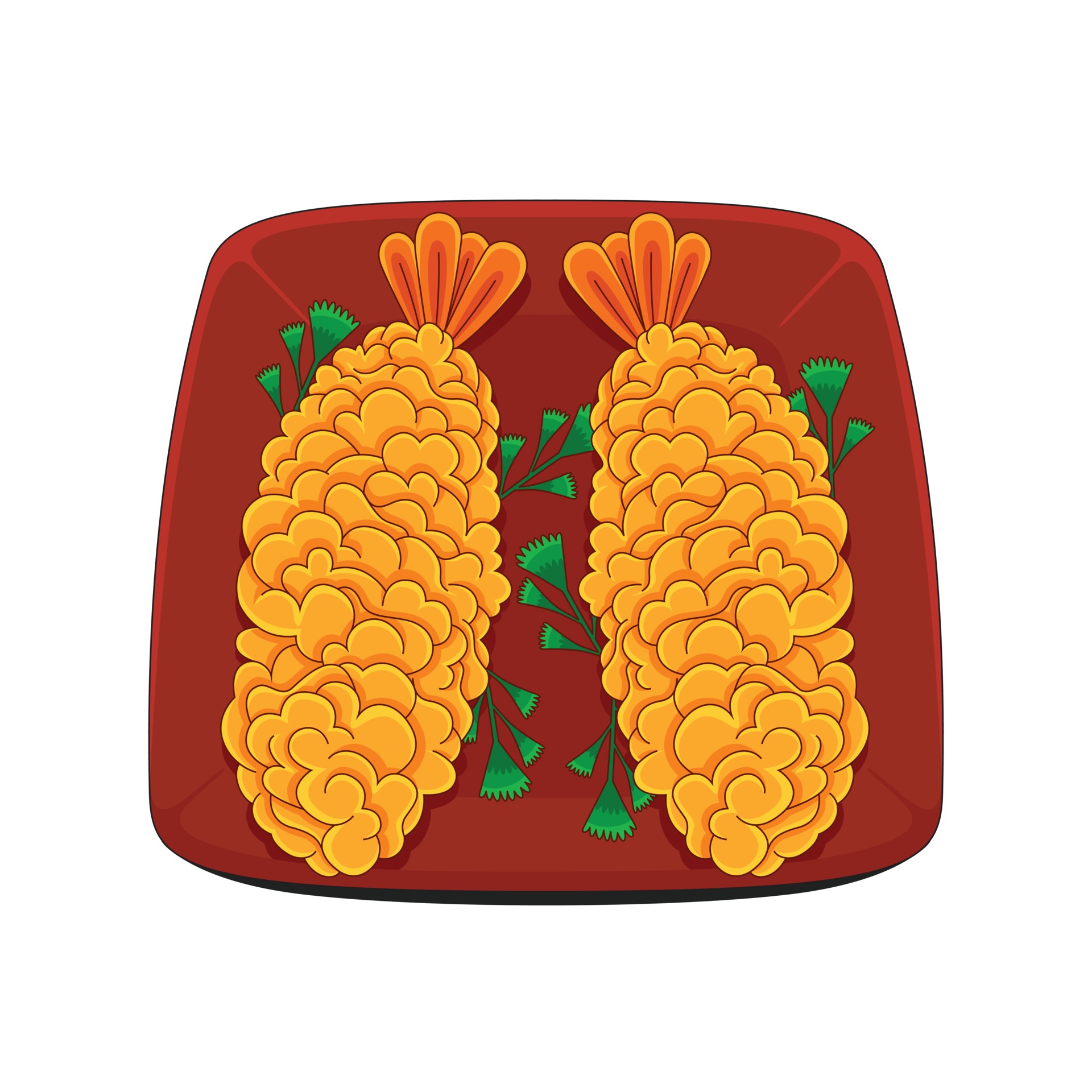 Tempura Vector in Flat Design Style 2277924 Vector Art at Vecteezy