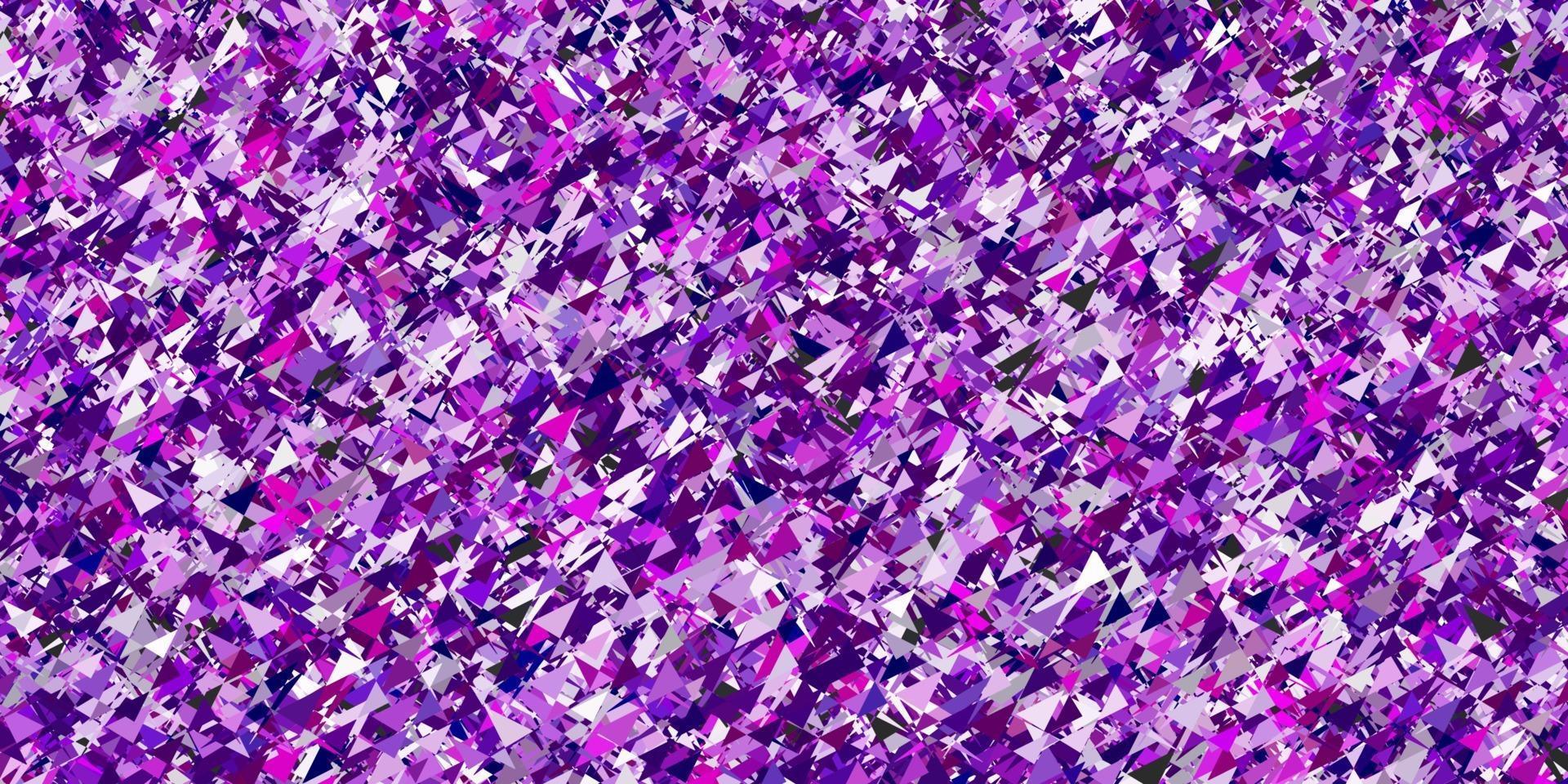 Light purple vector pattern with polygonal shapes. 2278980 Vector Art ...