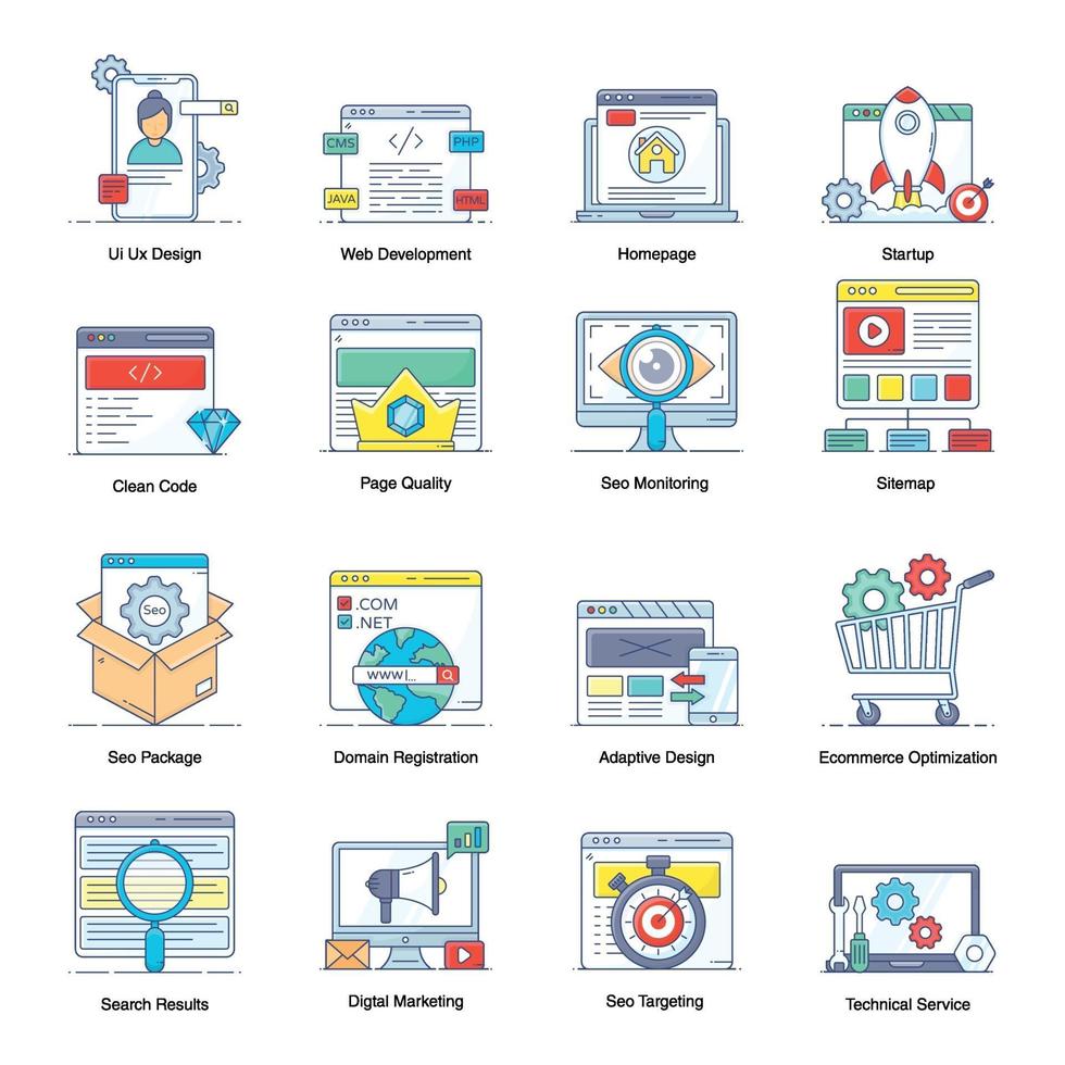 Search Engine Optimization 2281170 Vector Art at Vecteezy