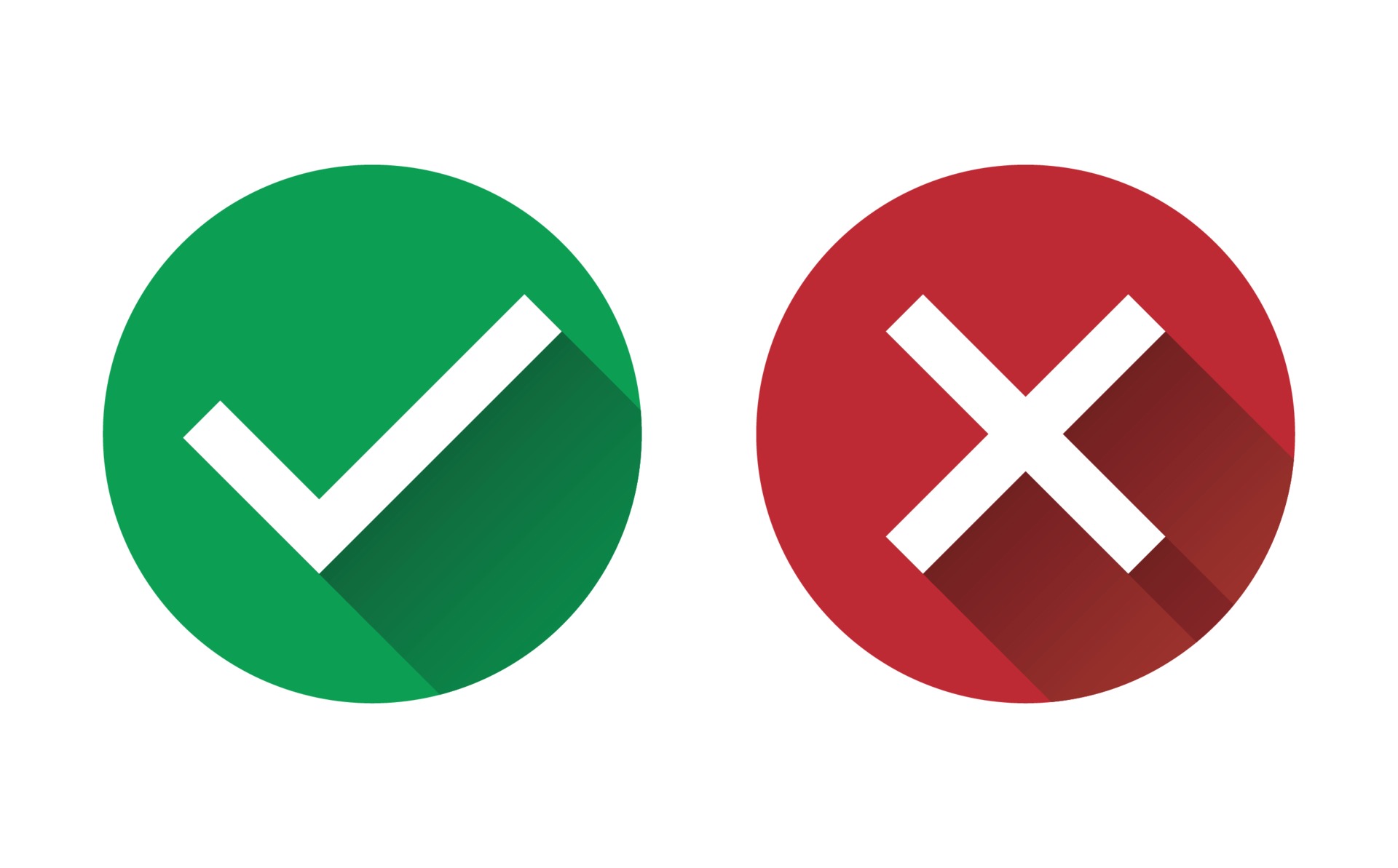 symbol yes or no icon set 2282889 Vector Art at Vecteezy symbol yes or no icon set 2282889 Vector Art at Vecteezy