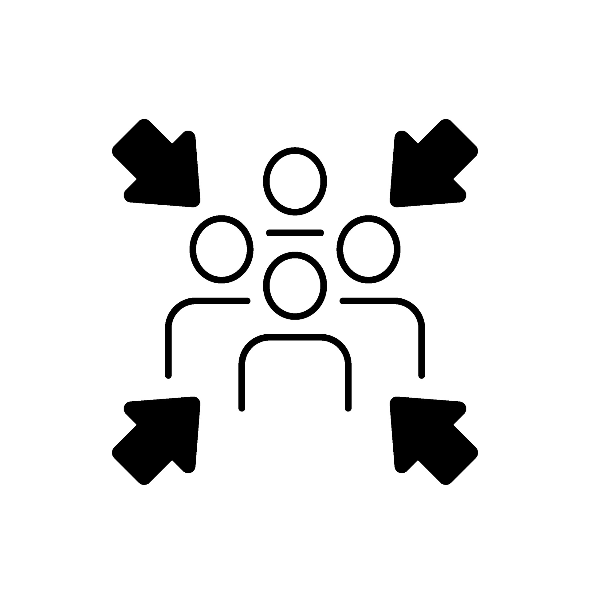 Assembly point linear icon 2283369 Vector Art at Vecteezy