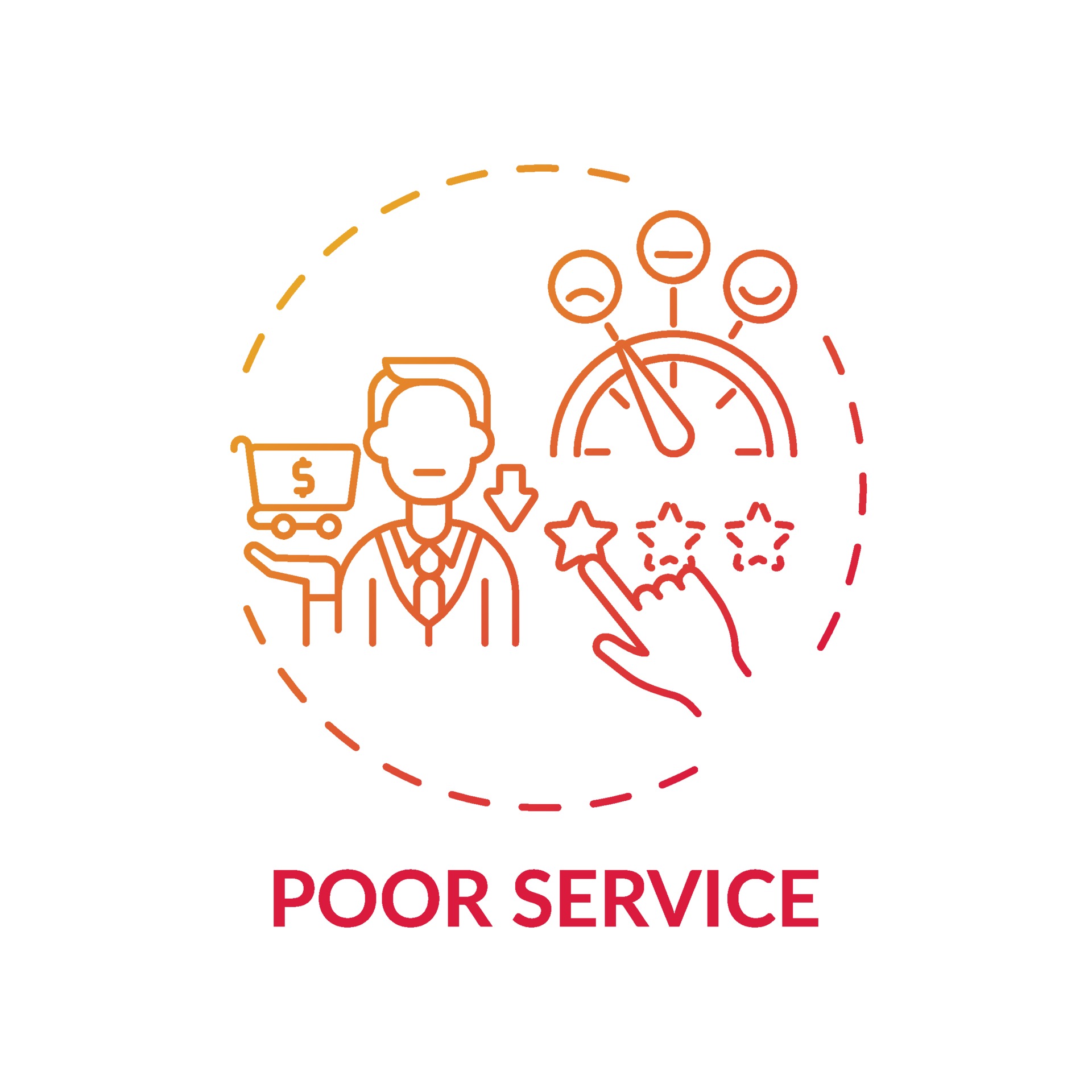 Poor Service Concept Icon 2283634 Vector Art At Vecteezy poor-service-concept-icon-2283634-vector-art-at-vecteezy