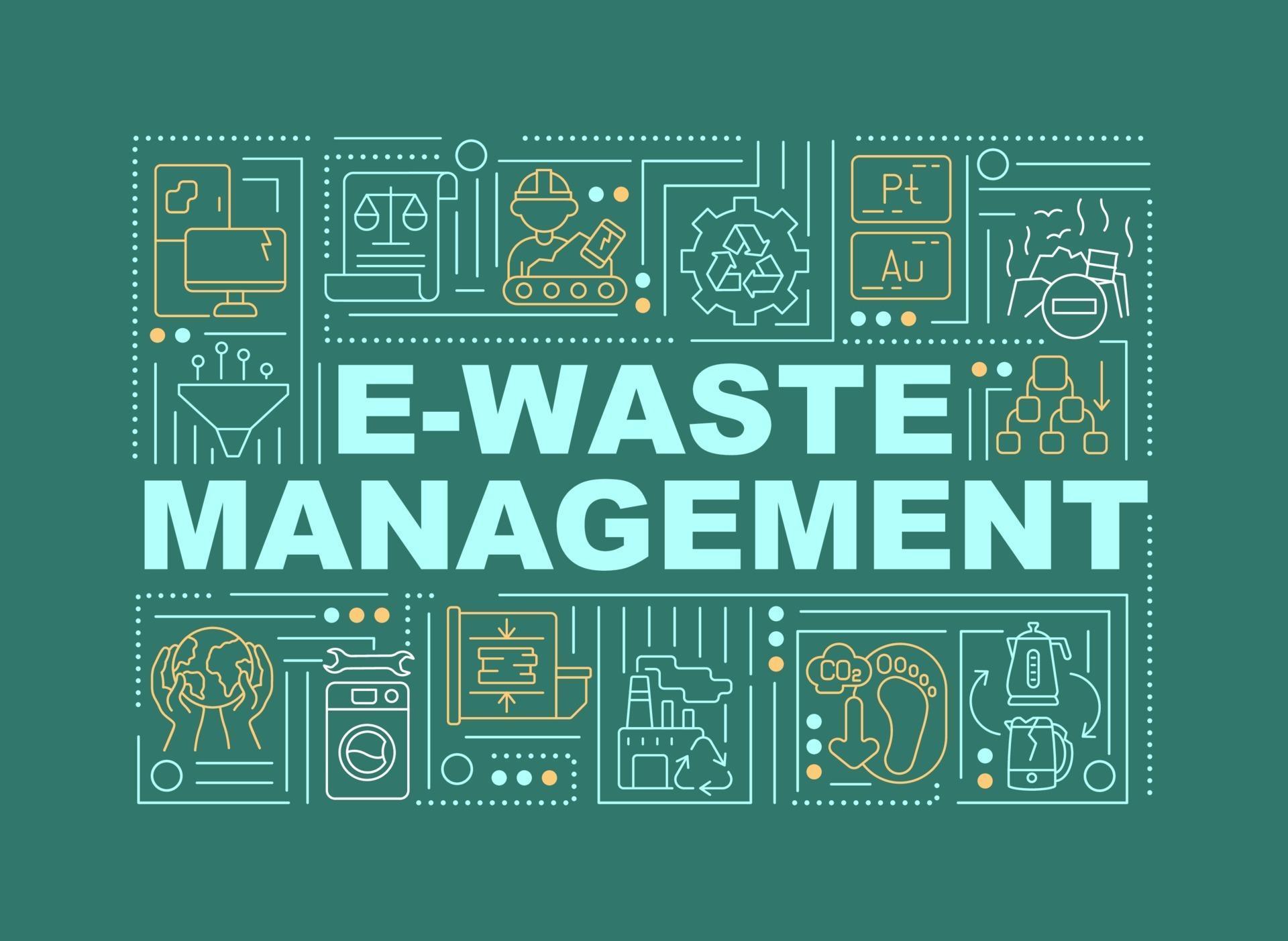 E-waste management word concepts banner 2283923 Vector Art at Vecteezy E-waste management word concepts banner 2283923 Vector Art at Vecteezy