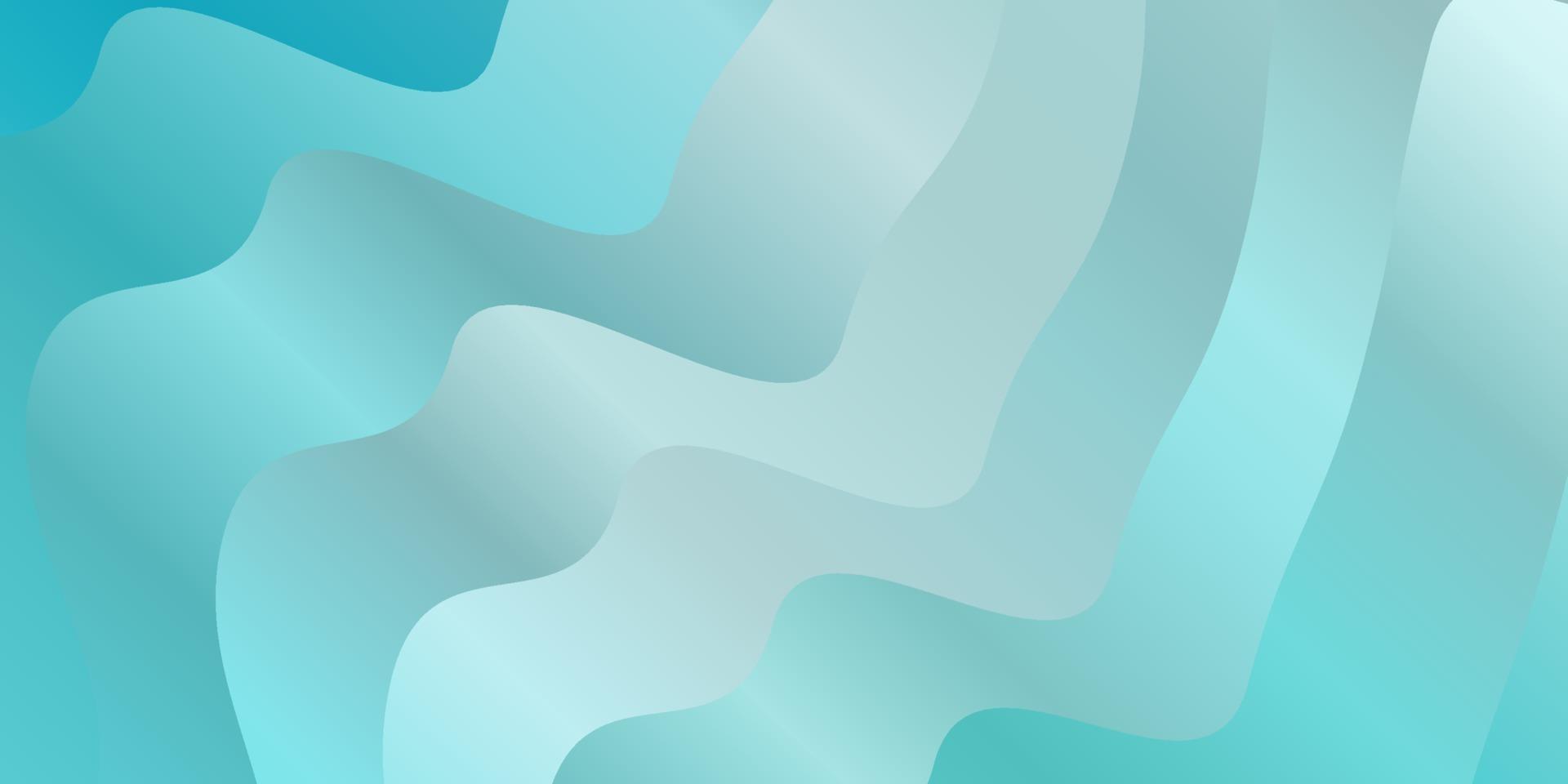 Light Blue Green Vector Template With Curves 2284017 Vector Art At