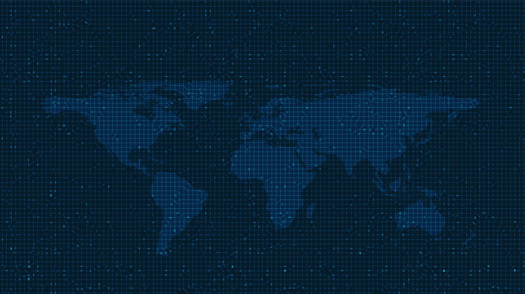 World Map Technology Background,connection and Communication Concept ...