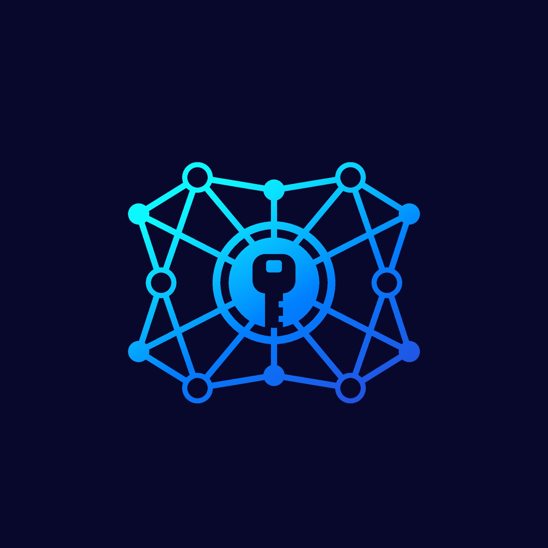 Encryption, encrypted network, cryptography vector linear icon 2297333 ...