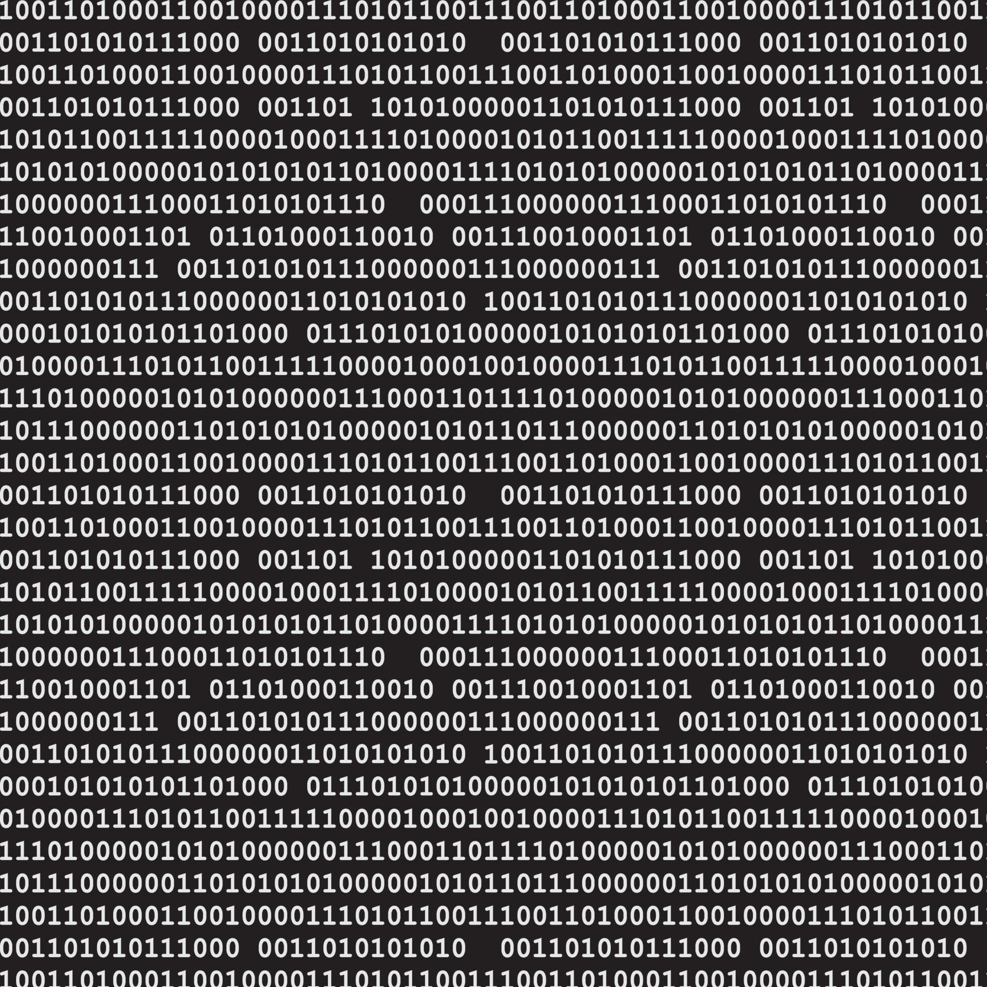 binary Pattern black 2298031 Vector Art at Vecteezy