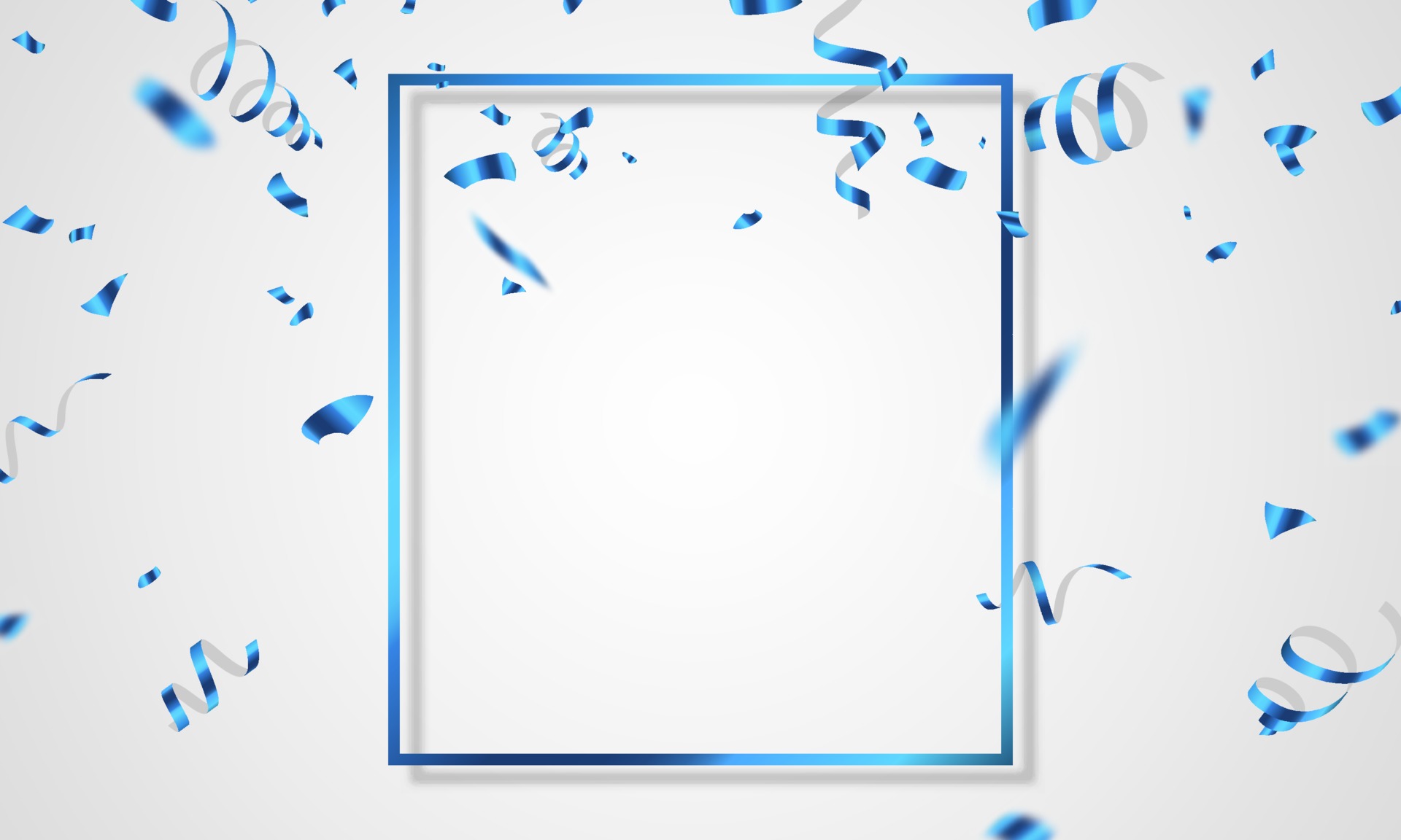 Celebration Blue Background