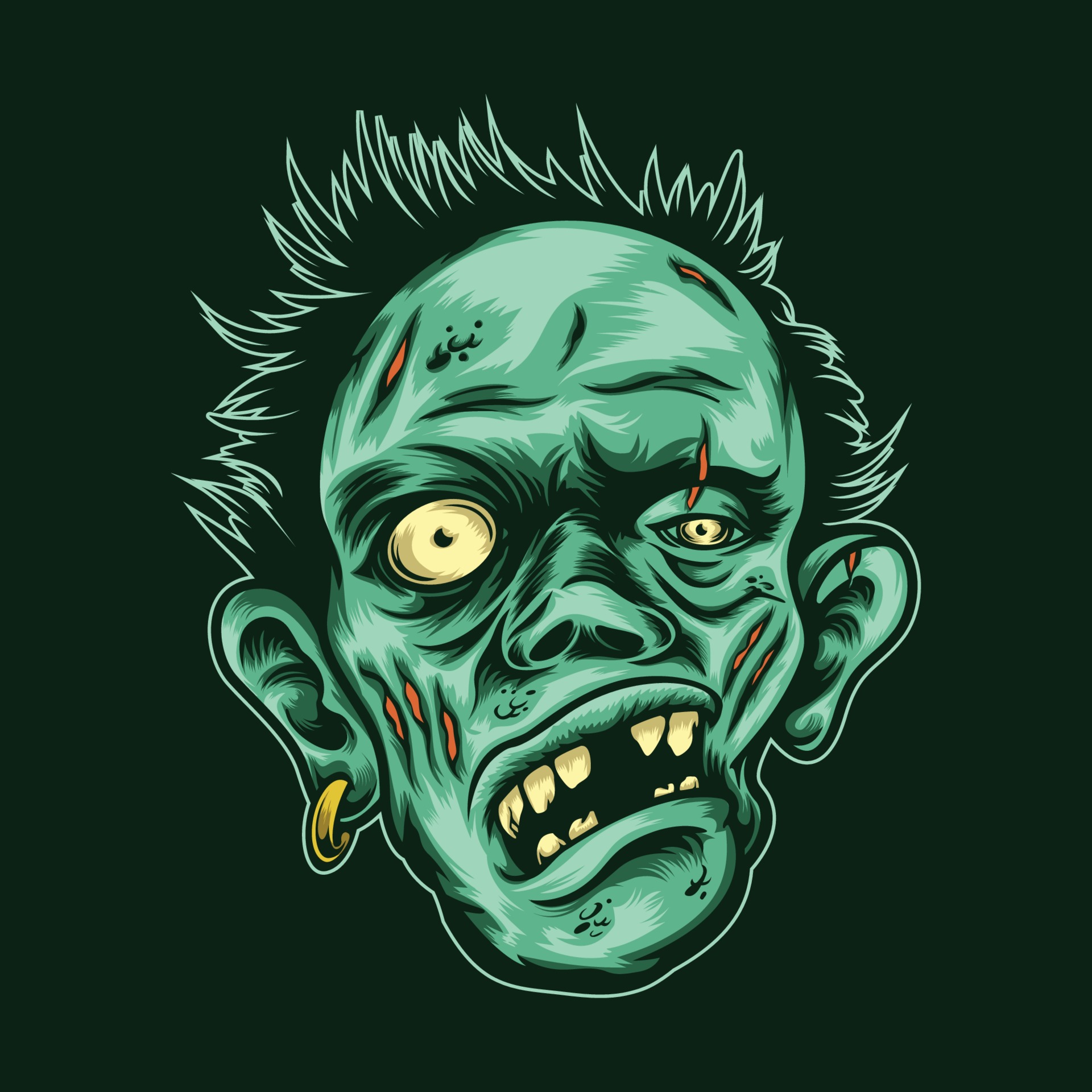 Zombie Vector Art, Icons, and Graphics for Free Download