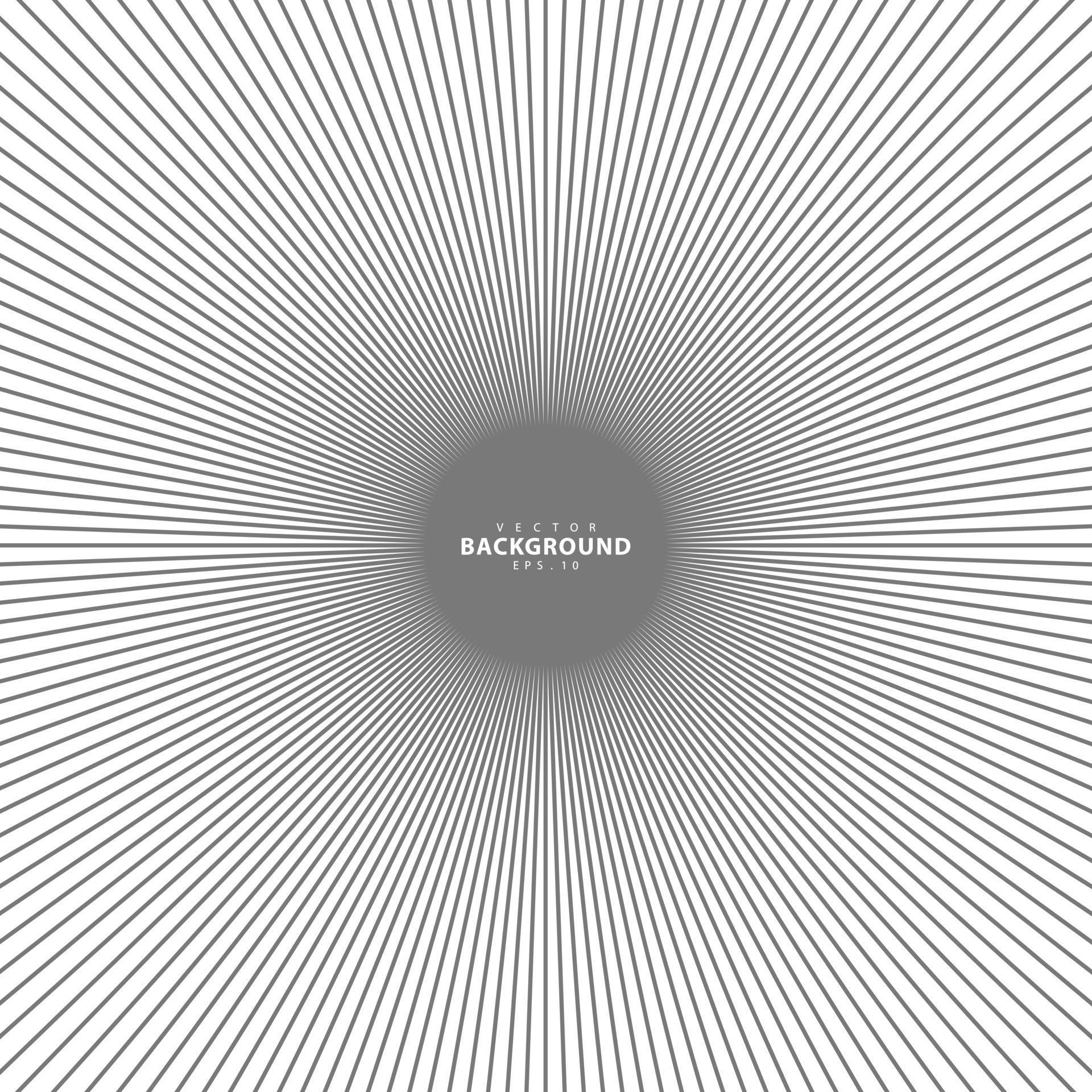 Concentric Circle Illustration For Sound Wave Abstract Circle Line