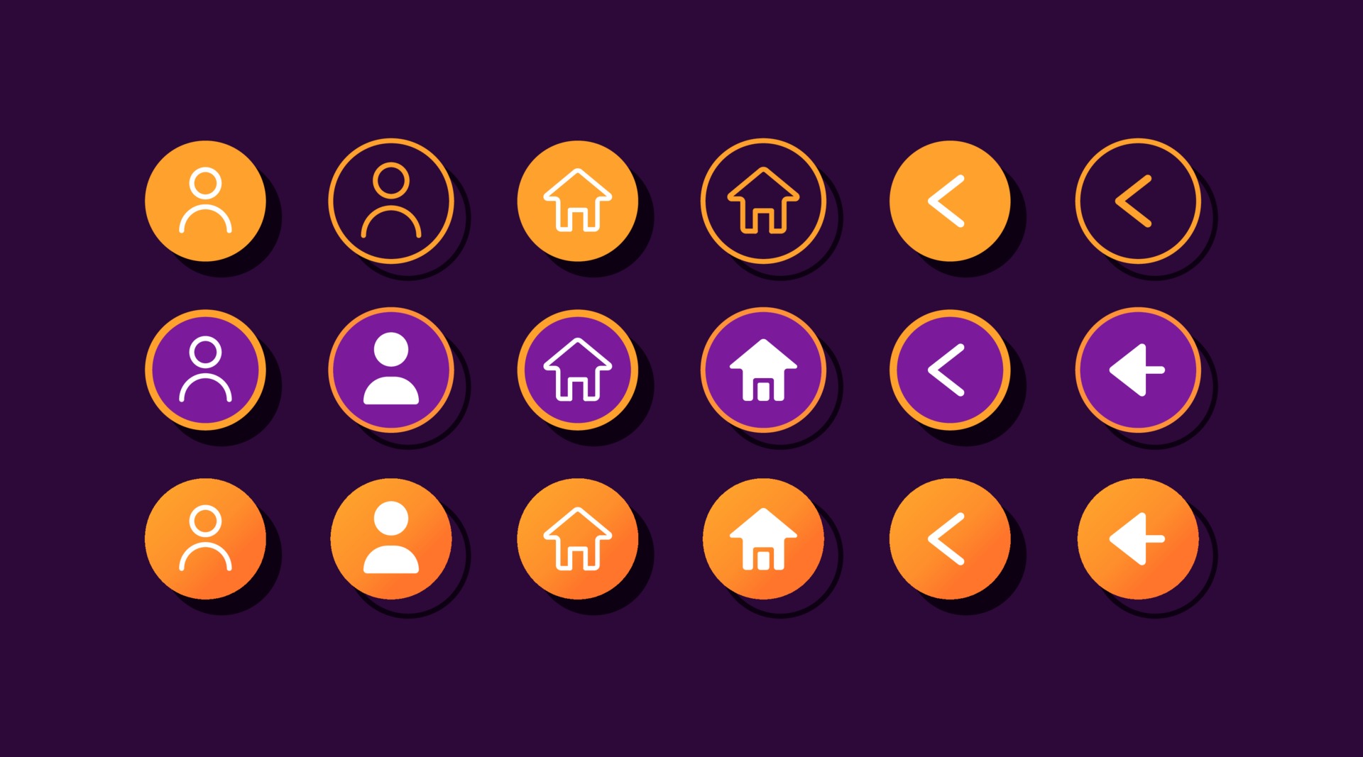 User profile UI elements kit 2310088 Vector Art at Vecteezy