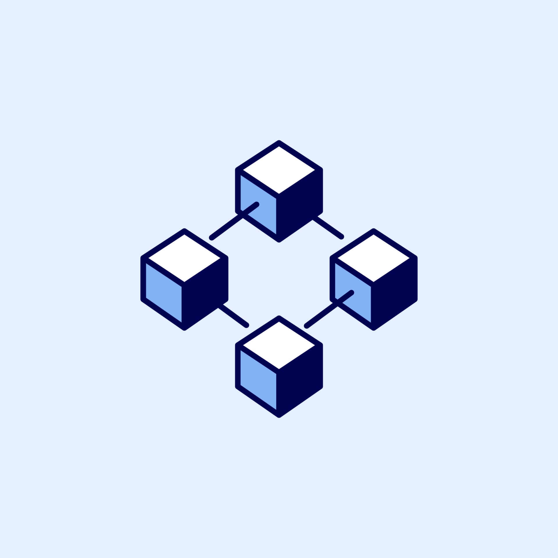 Blockchain technology icon. Block chain symbol or logo element simple ... Blockchain technology icon. Block chain symbol or logo element simple ...