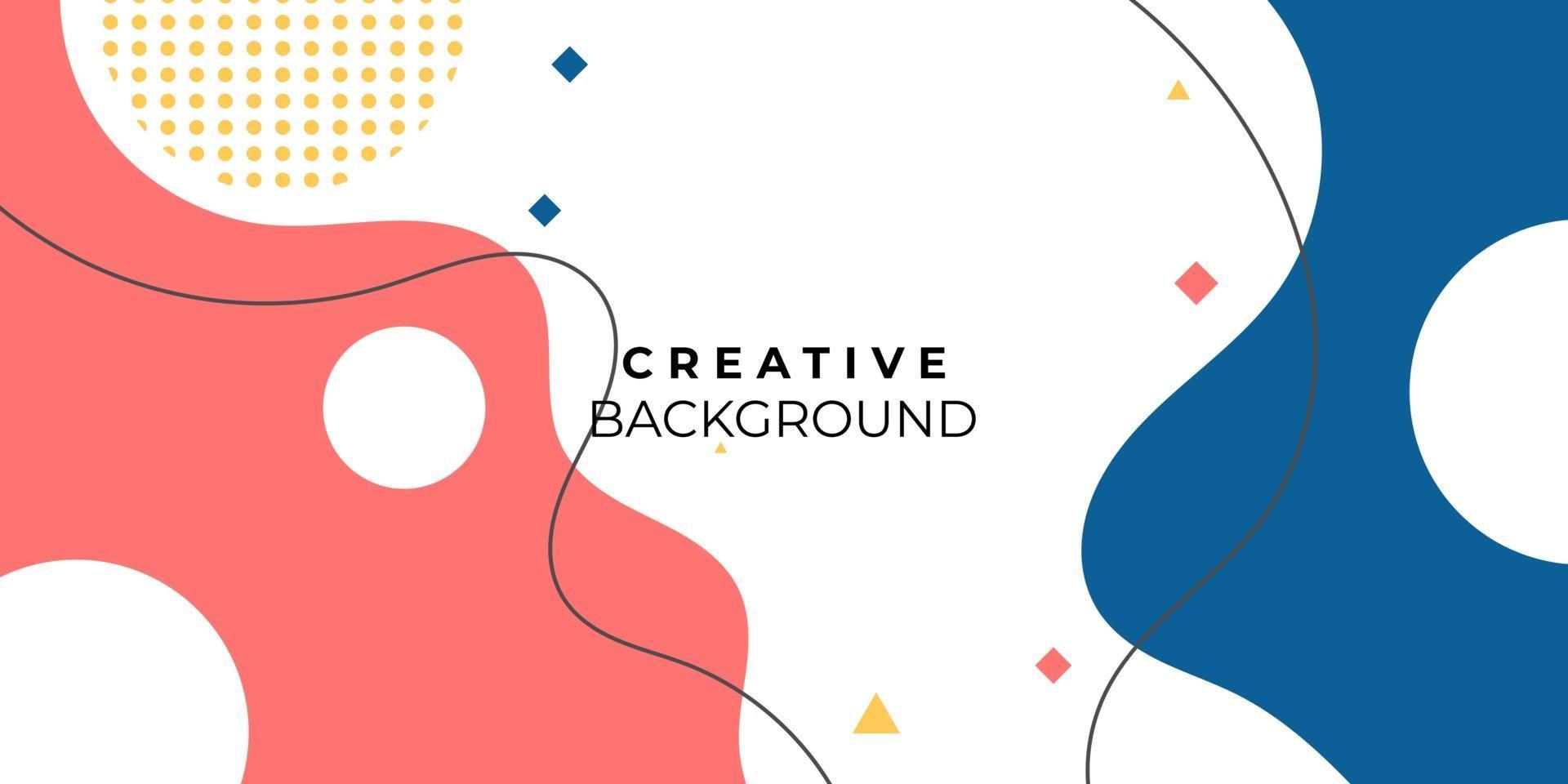 creative colorful abstract minimal background 2326845 Vector Art at ...