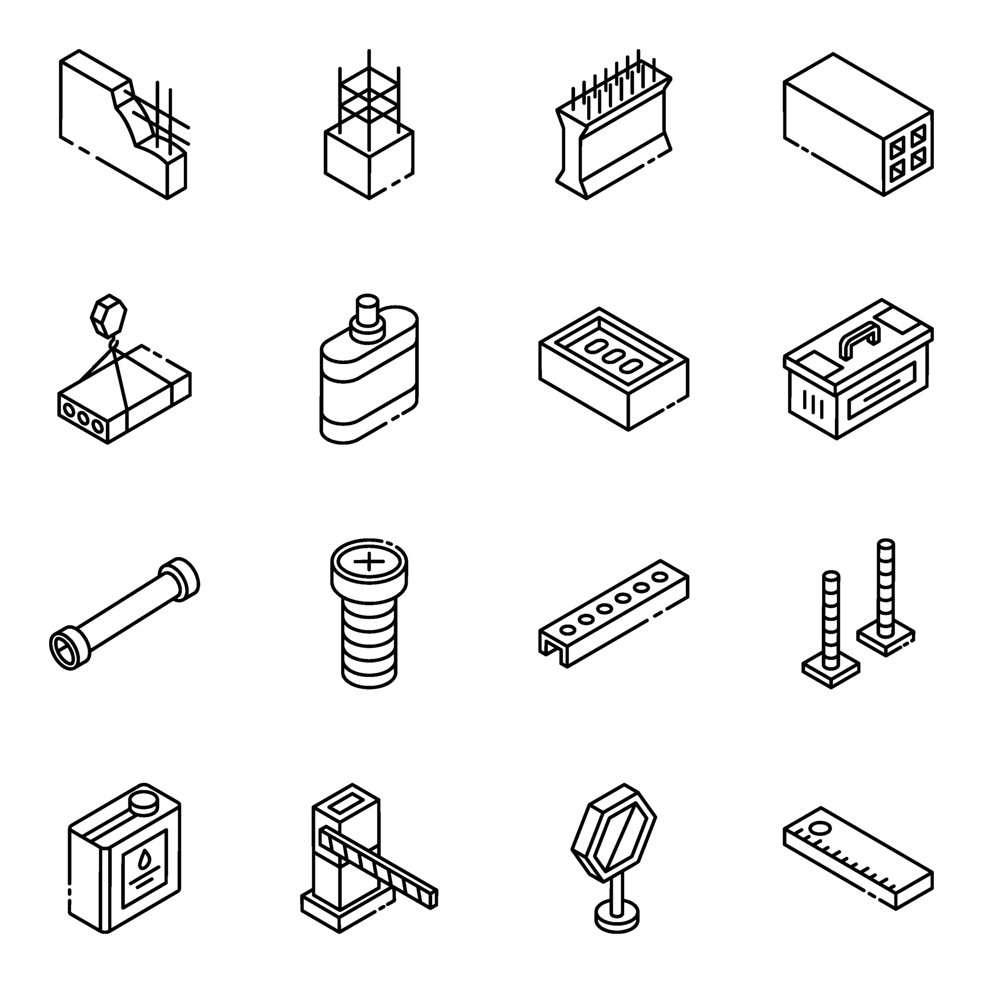 Under Construction Elements 2328728 Vector Art at Vecteezy