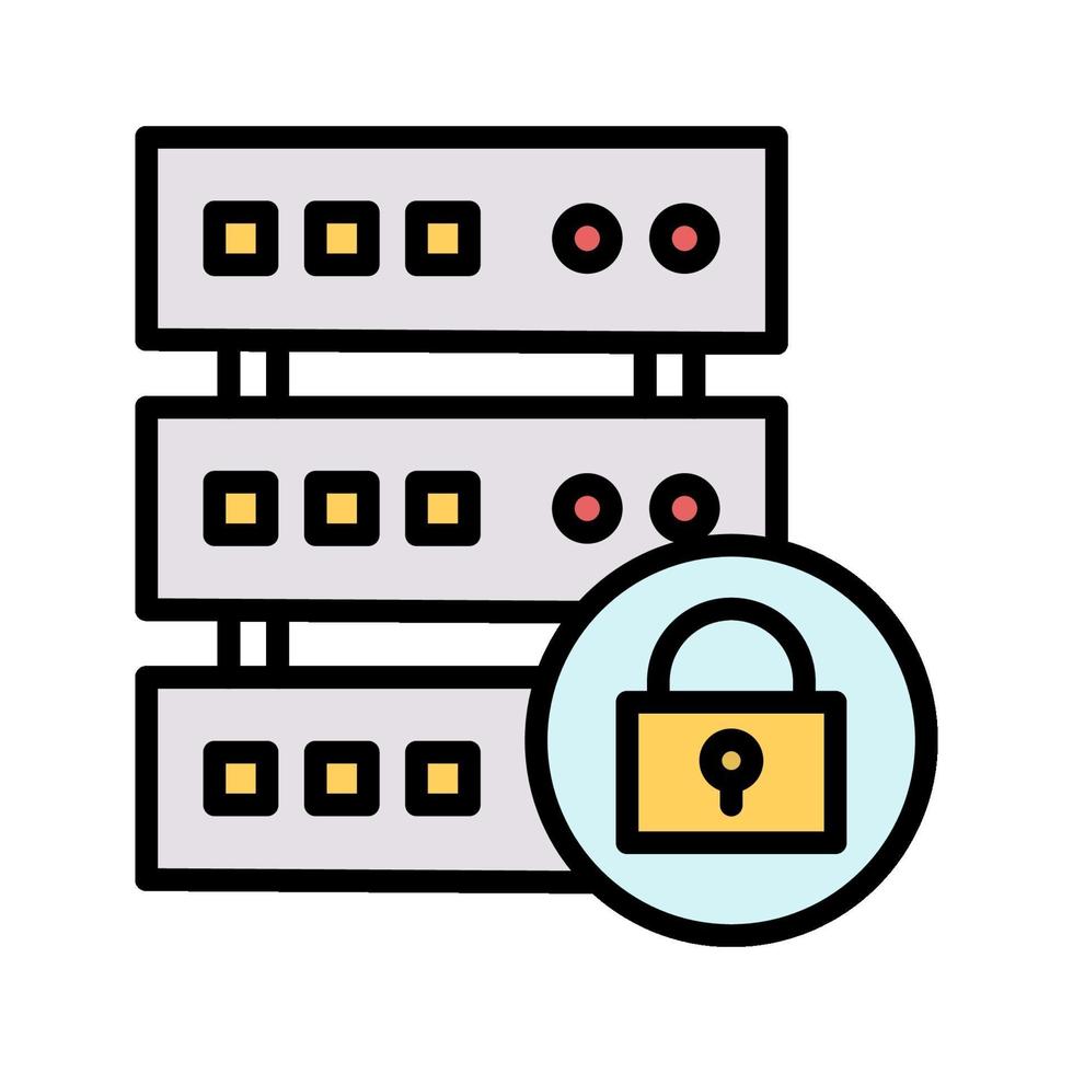 Database Protection Icon 2335914 Vector Art At Vecteezy
