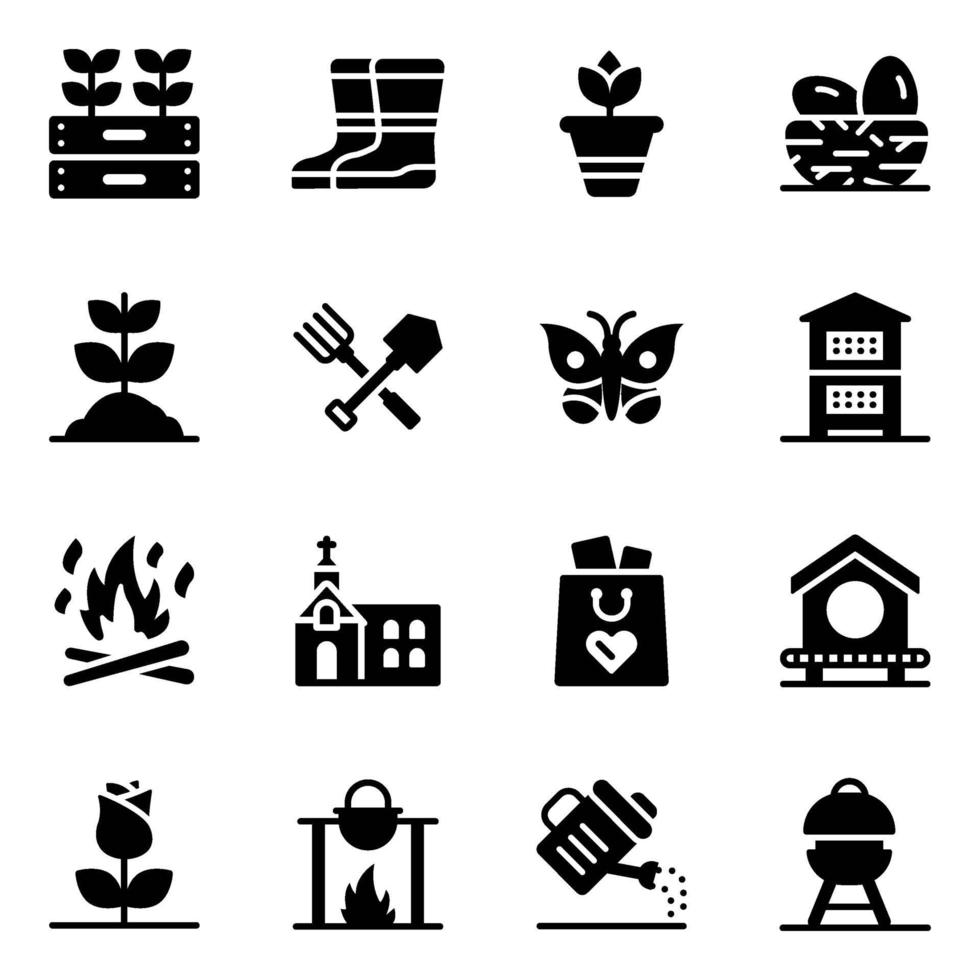 Set of Spring 2369623 Vector Art at Vecteezy