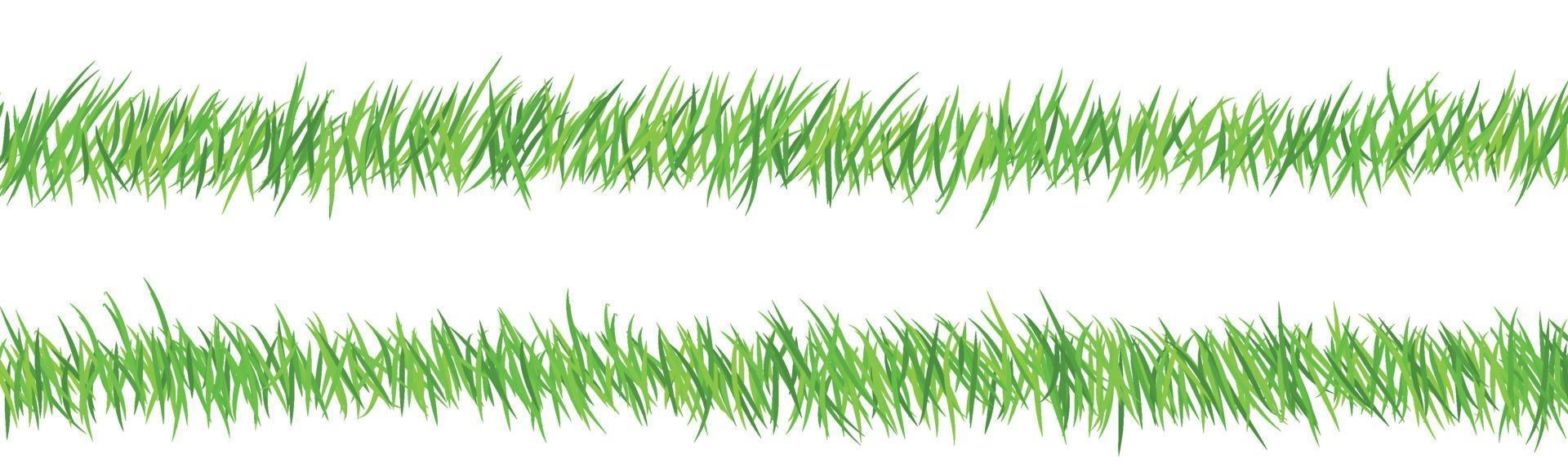 Green Juicy Grass On A White Background 2373824 Vector Art At Vecteezy