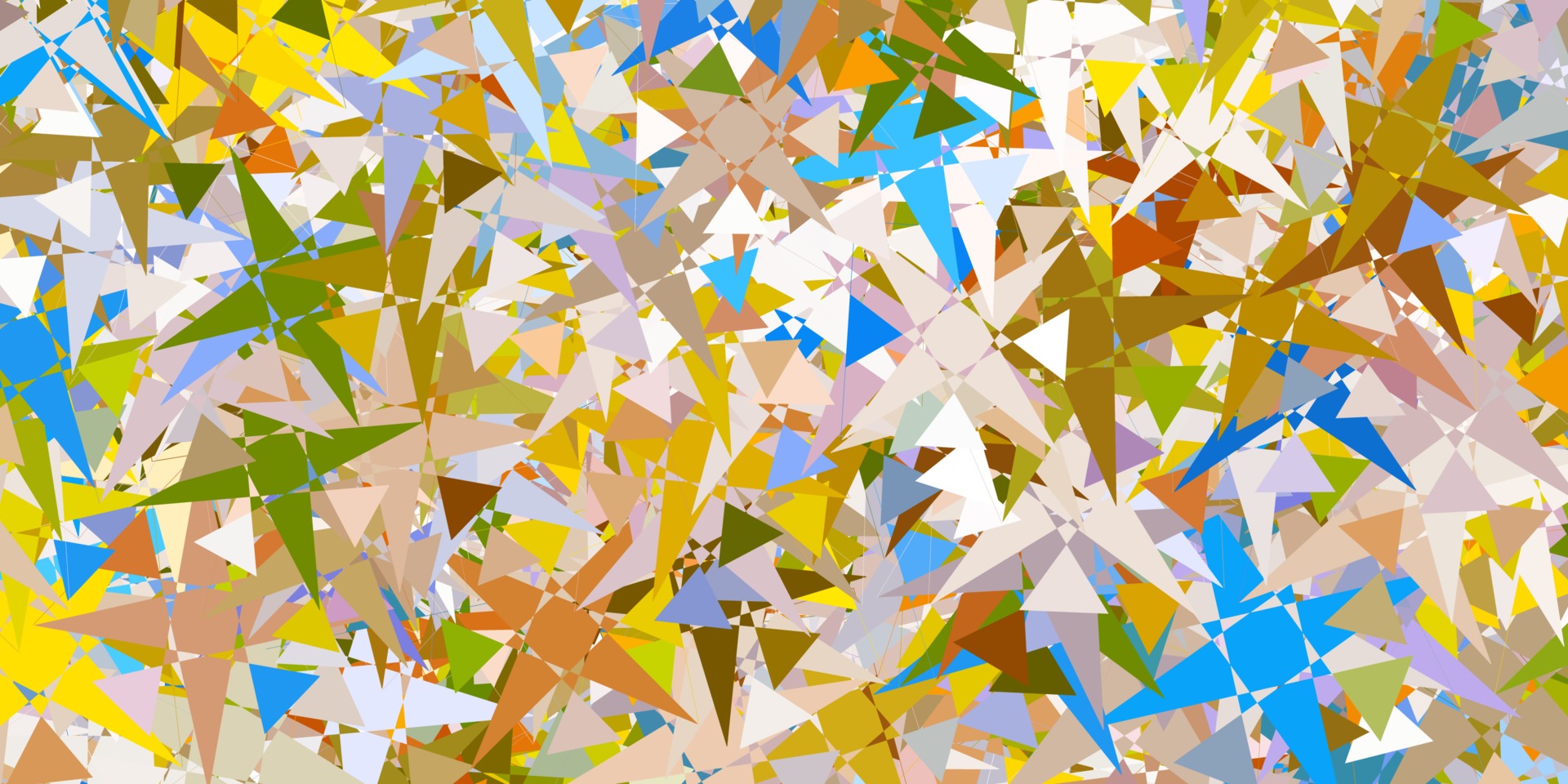 Light Orange Vector Background With Polygonal Forms 2380609 Vector Art