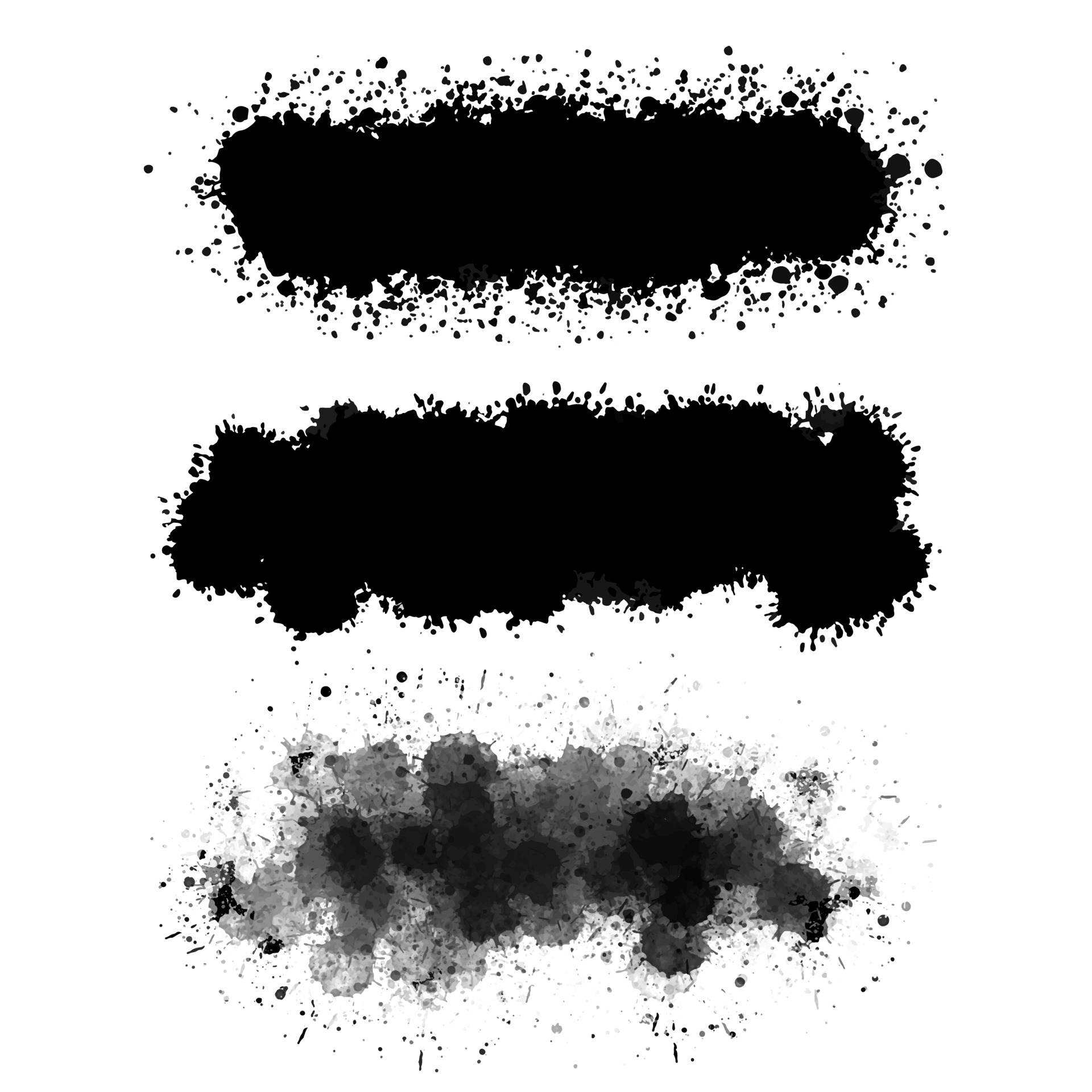 grunge brush stroke collection 2604 2383729 Vector Art at Vecteezy