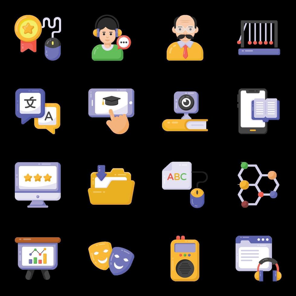 Digital Learning Elements 2388001 Vector Art at Vecteezy