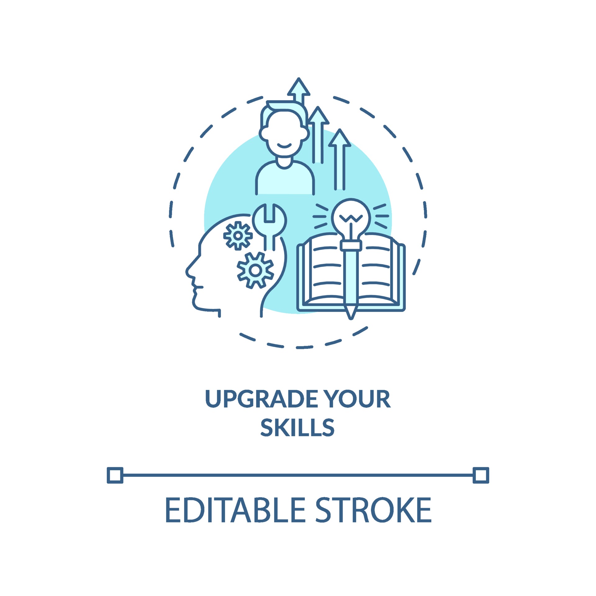 Upgrade your skills concept icon 2389236 Vector Art at Vecteezy Upgrade your skills concept icon 2389236 Vector Art at Vecteezy