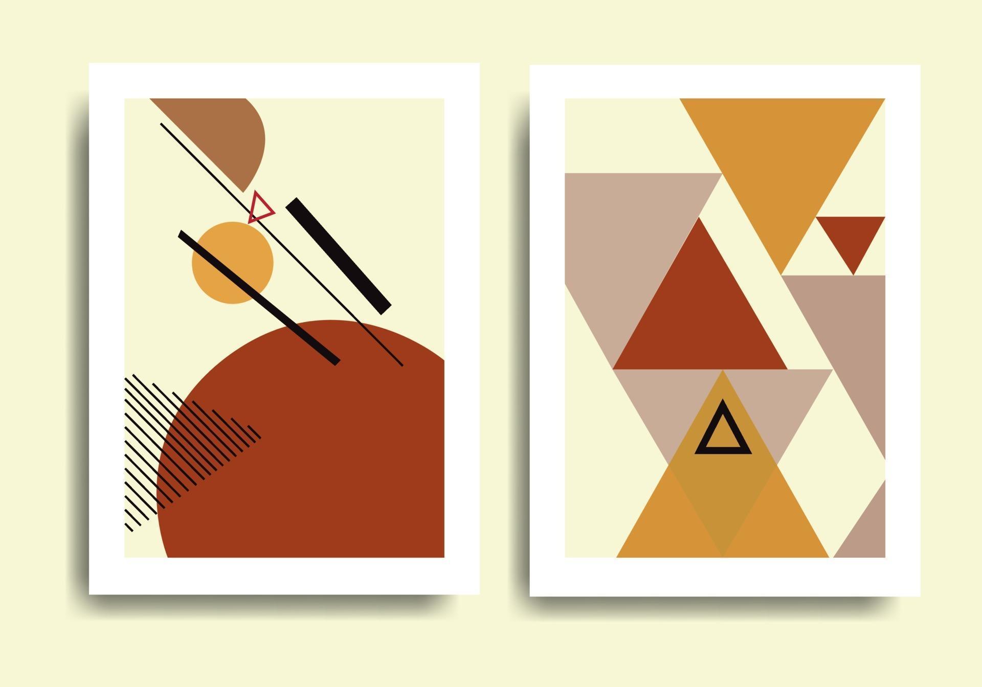 Design Abstract Modern Geometric Vector Graphic Design Set 2393311 ...