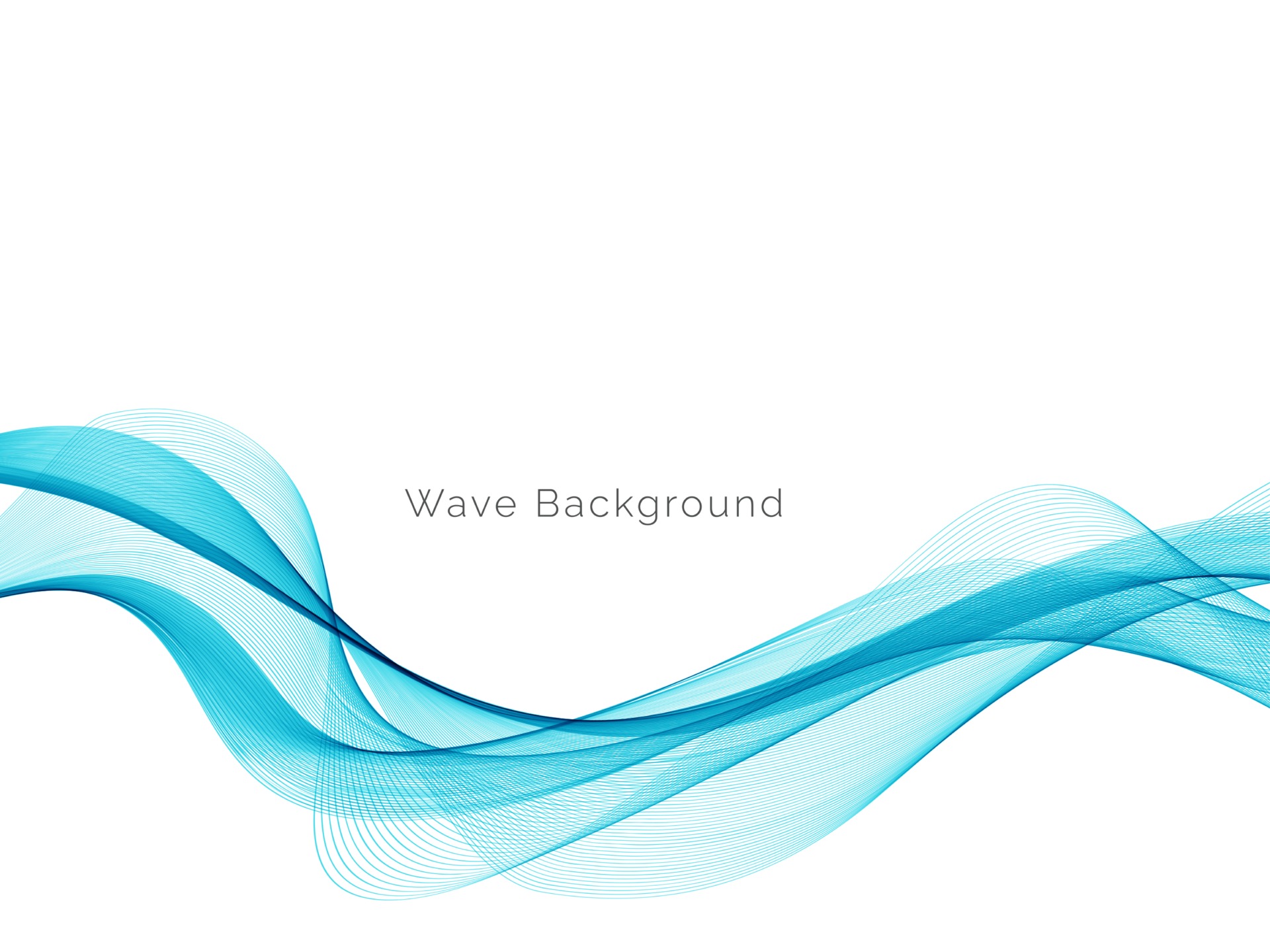 Abstract blue modern dynamic wave design background 2397163 Vector Art ...